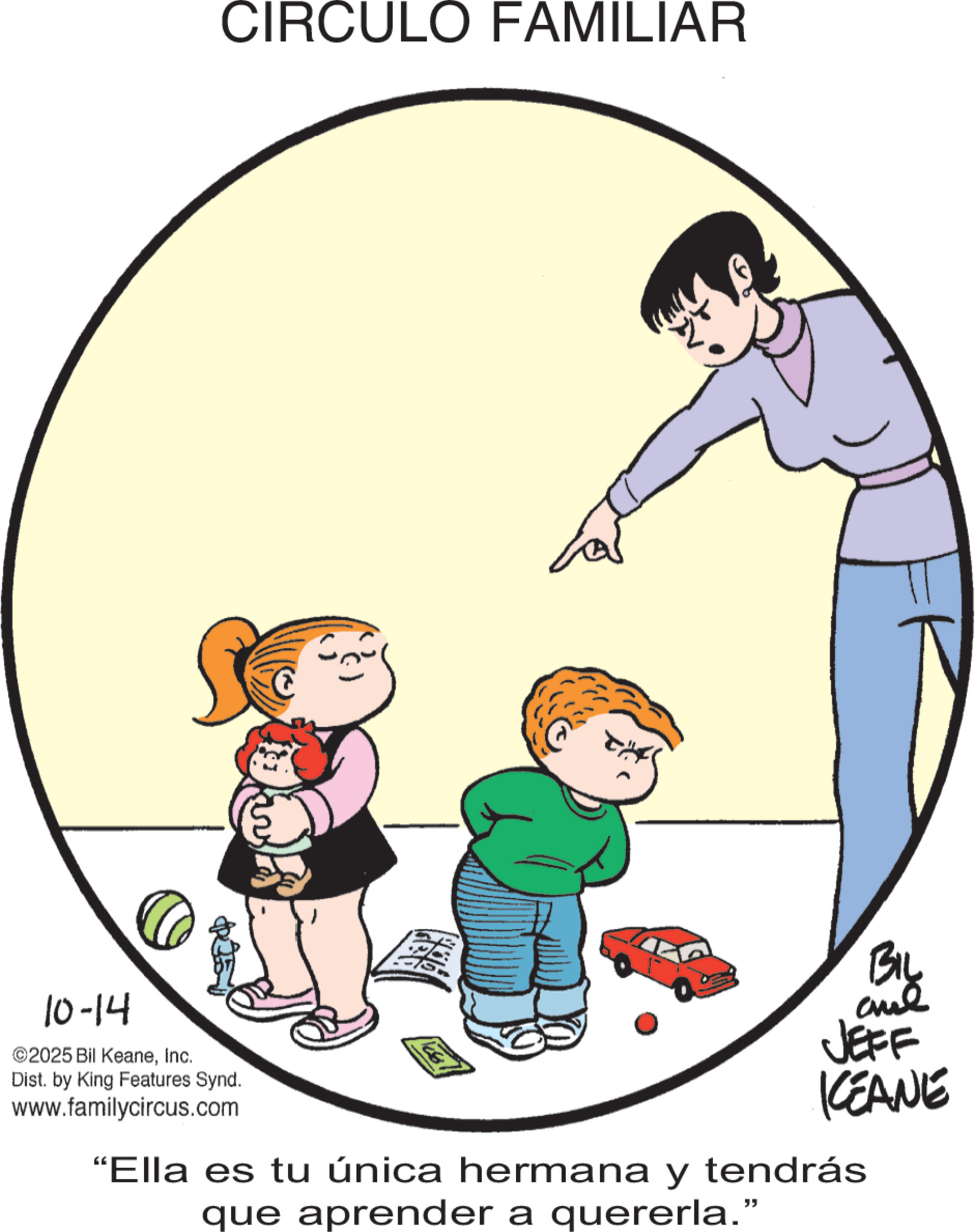 The Family Circus Comic Strip 2025-11-04 | Comics Kingdom