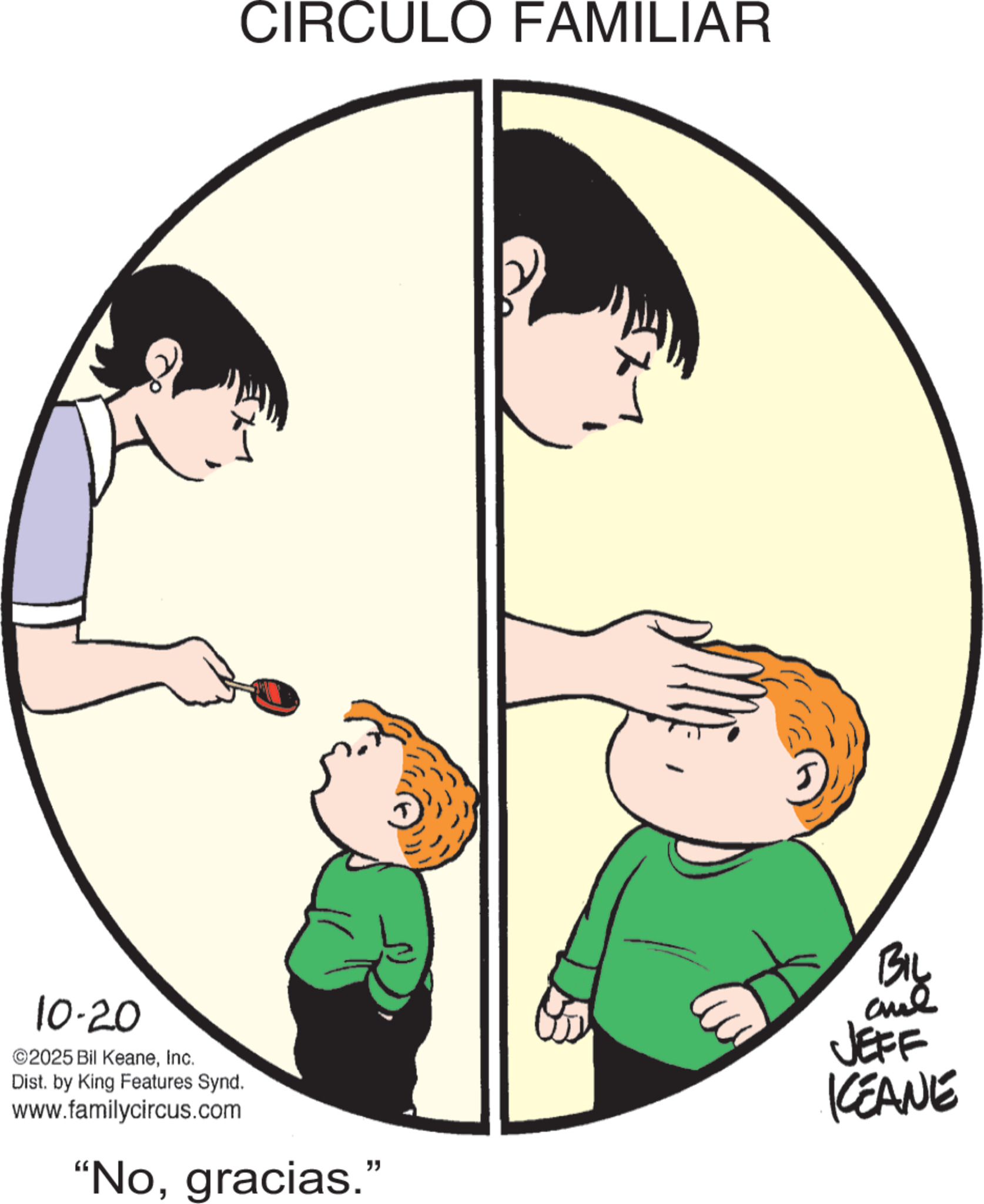 The Family Circus Comic Strip 2025-11-10 | Comics Kingdom