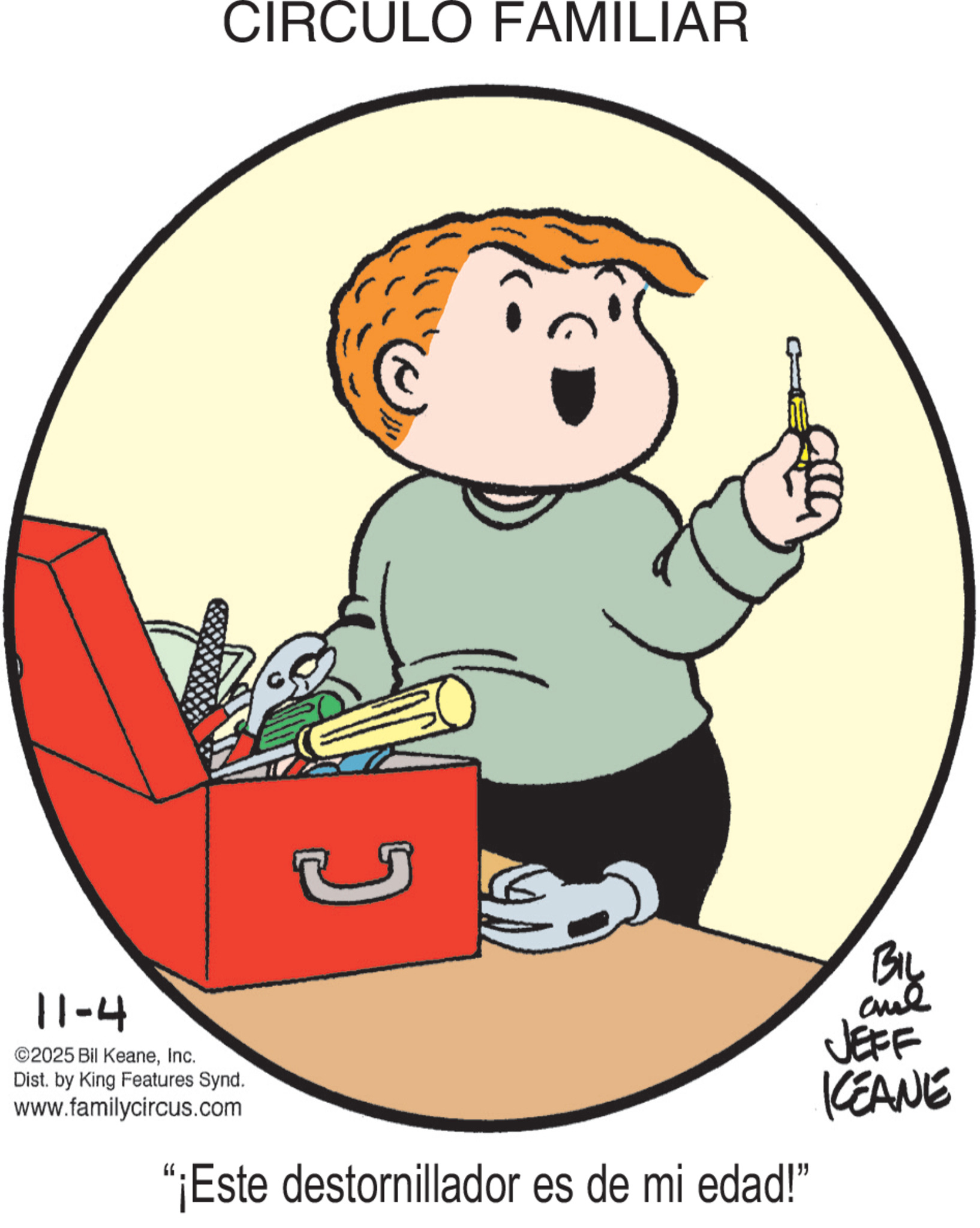 The Family Circus Comic Strip 2025-11-25 | Comics Kingdom