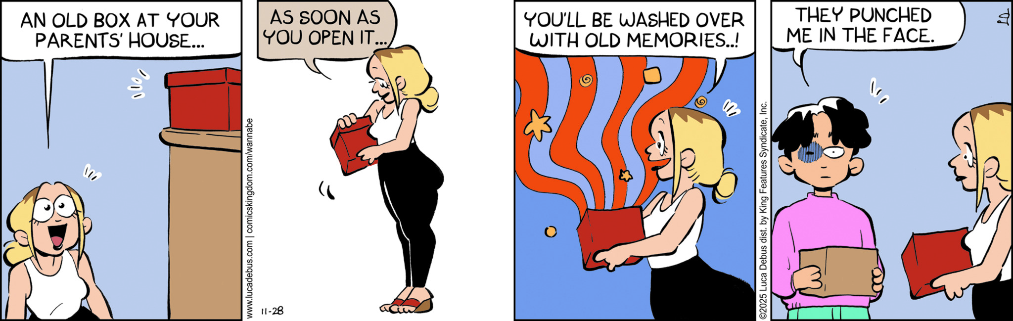 Wannabe Comic Strip 2025-11-28 | Comics Kingdom
