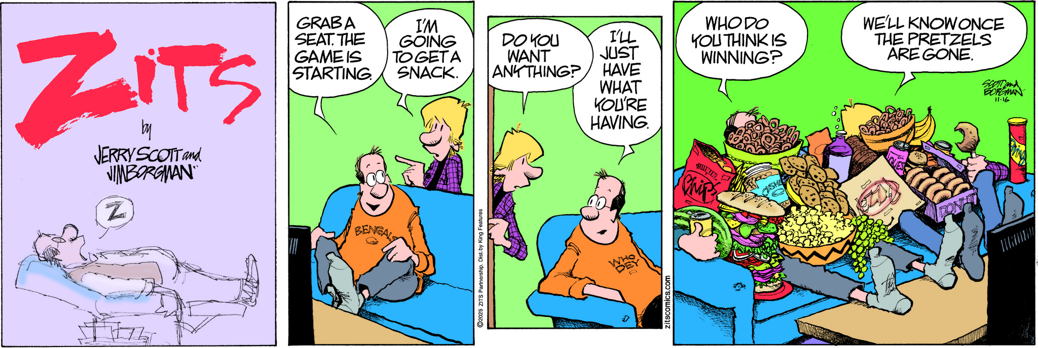 Zits Comic Strip 2025-11-16 | Comics Kingdom