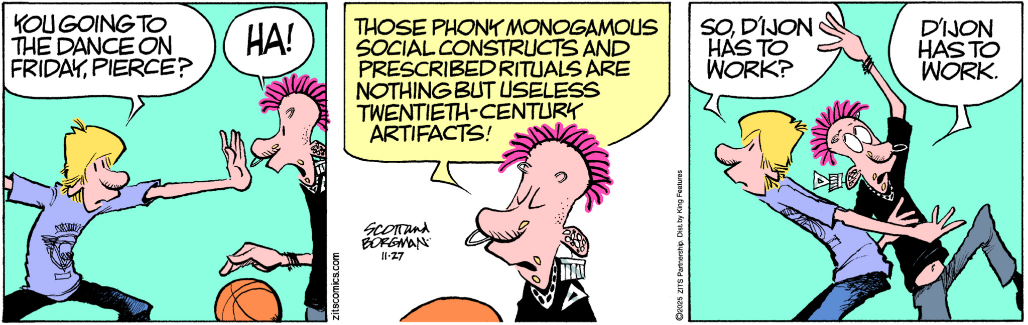 Zits Comic Strip 2025-11-27 | Comics Kingdom