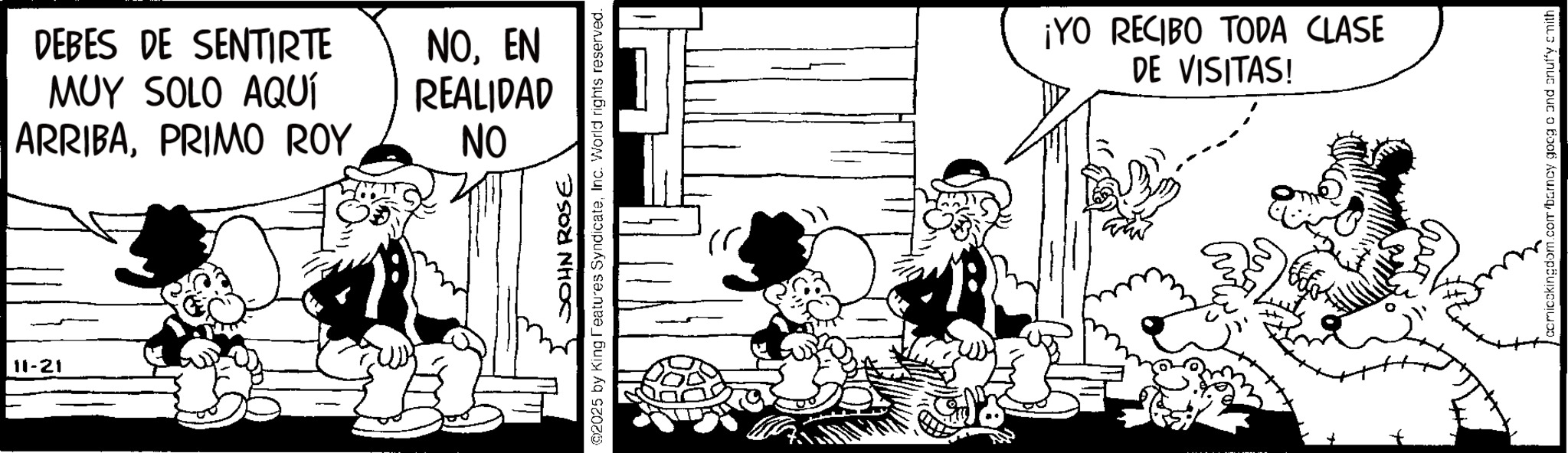 Barney Google And Snuffy Smith Comic Strip 2025-12-05 | Comics Kingdom