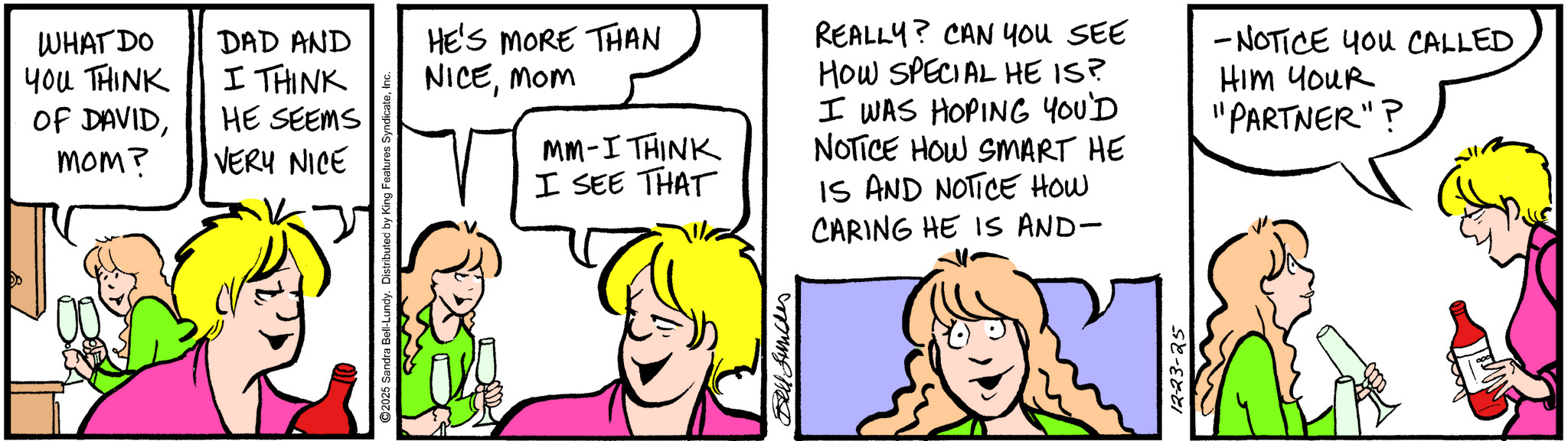 Between Friends Comic Strip 2025-12-23 | Comics Kingdom