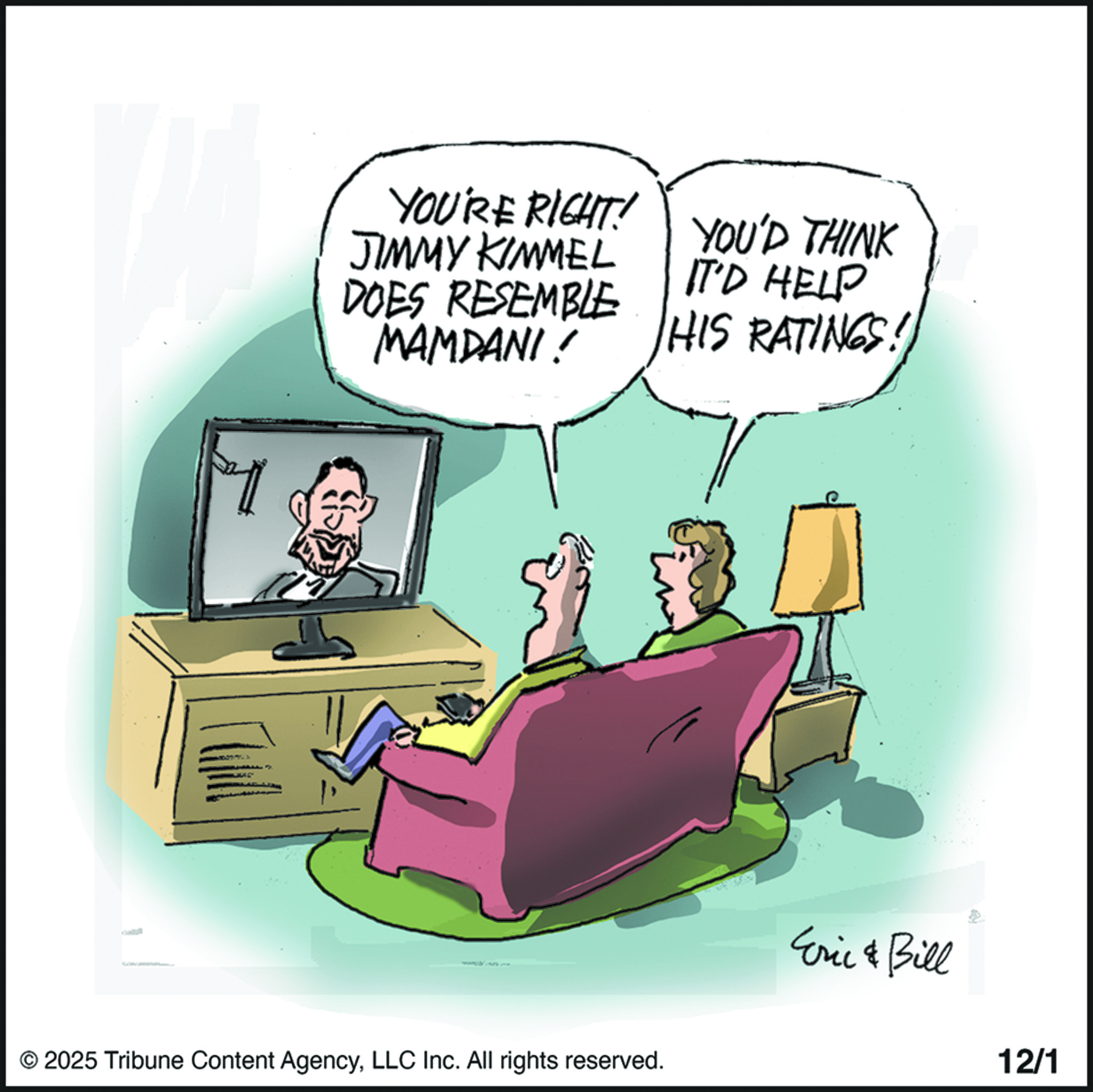 Bottom Liners Comic Strip 2025-12-01 | Comics Kingdom
