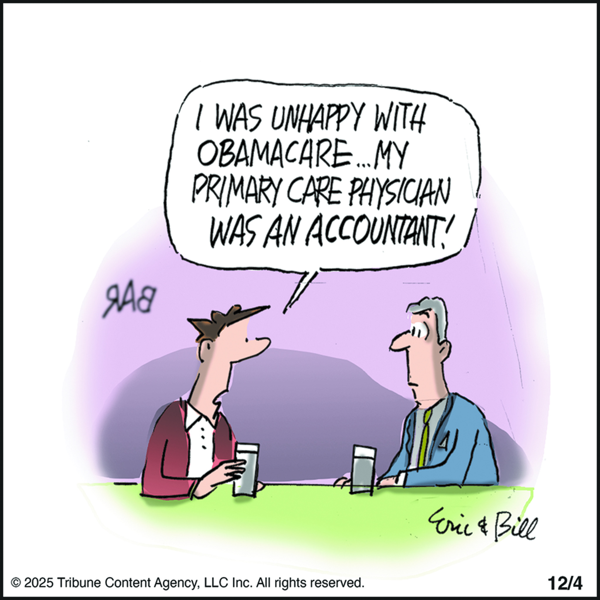 Bottom Liners Comic Strip 2025-12-04 | Comics Kingdom