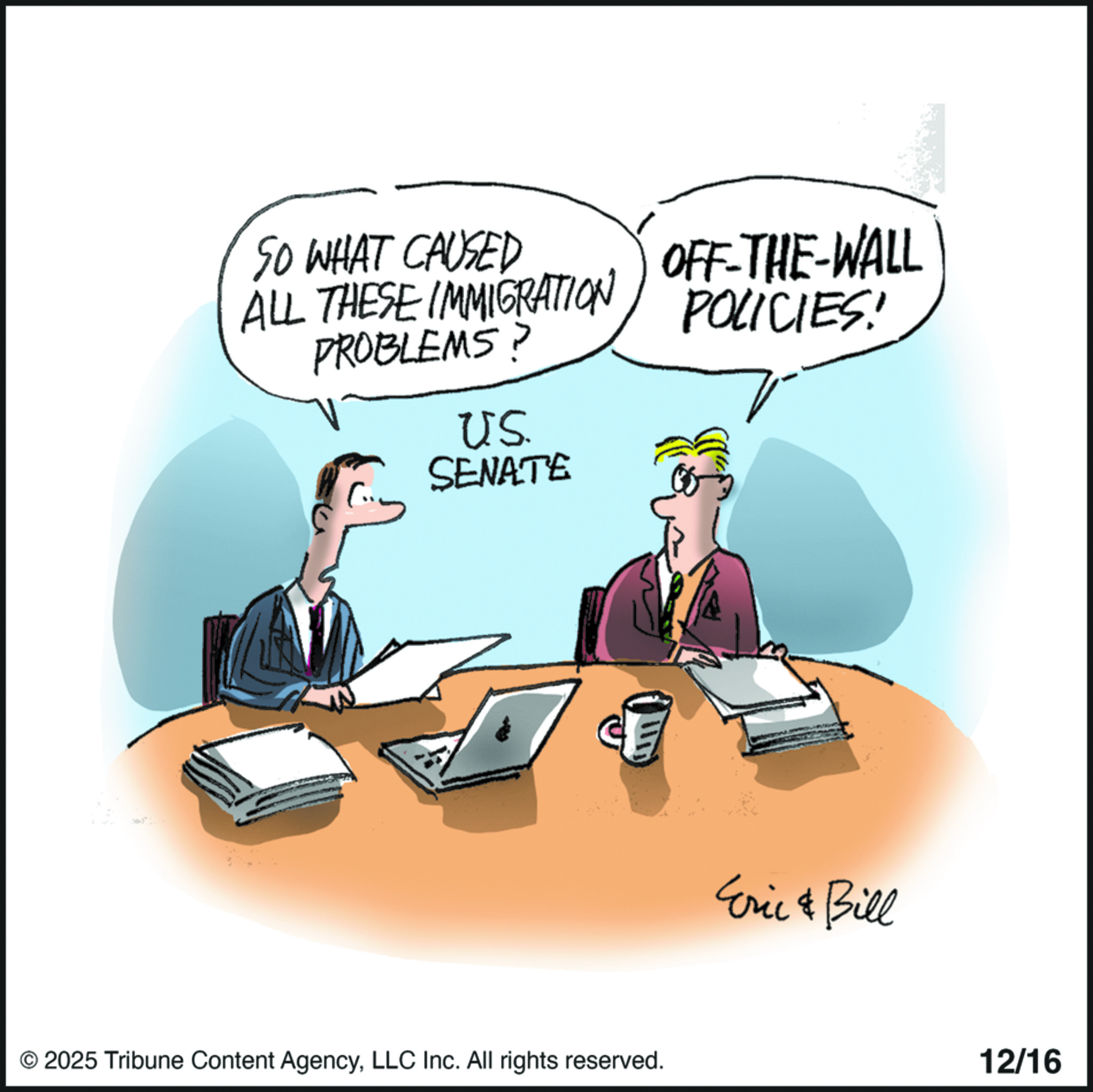 Bottom Liners Comic Strip 2025-12-16 | Comics Kingdom