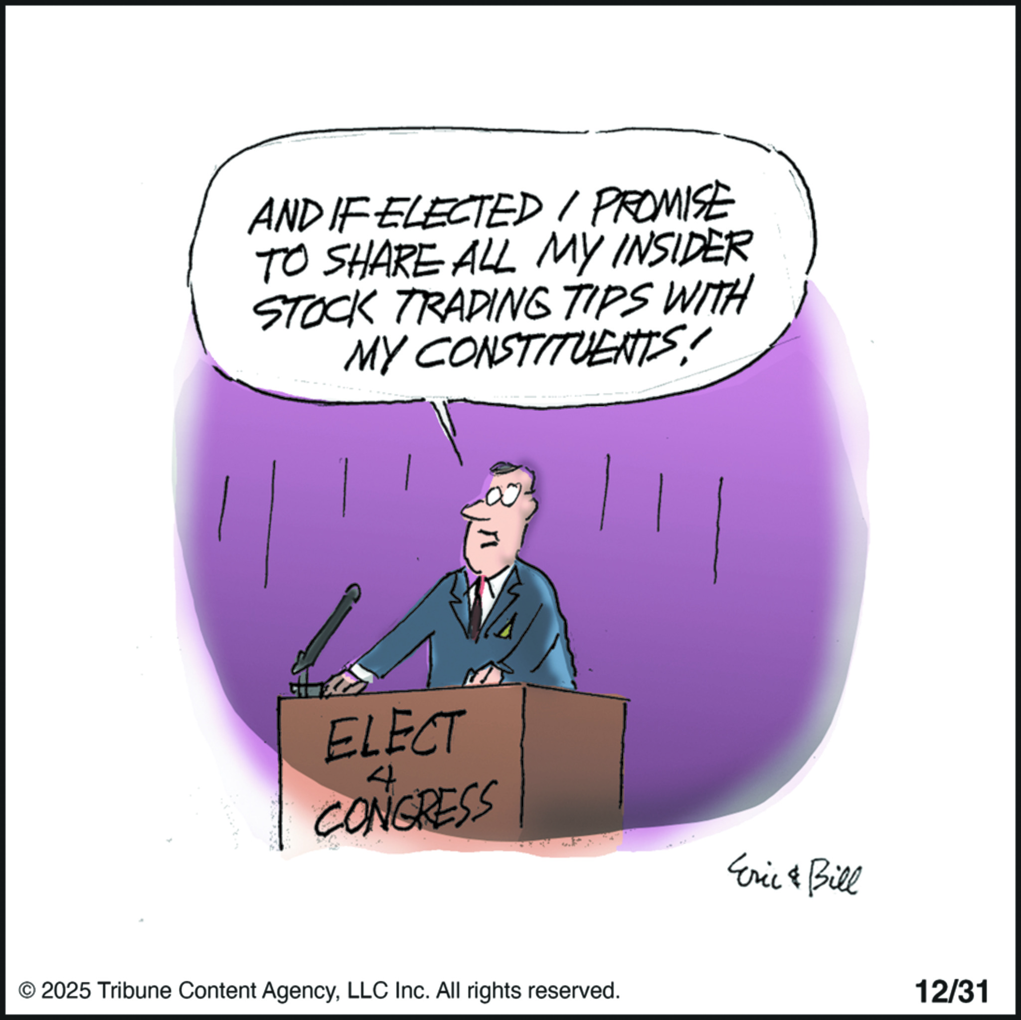 Bottom Liners Comic Strip 2025-12-31 | Comics Kingdom