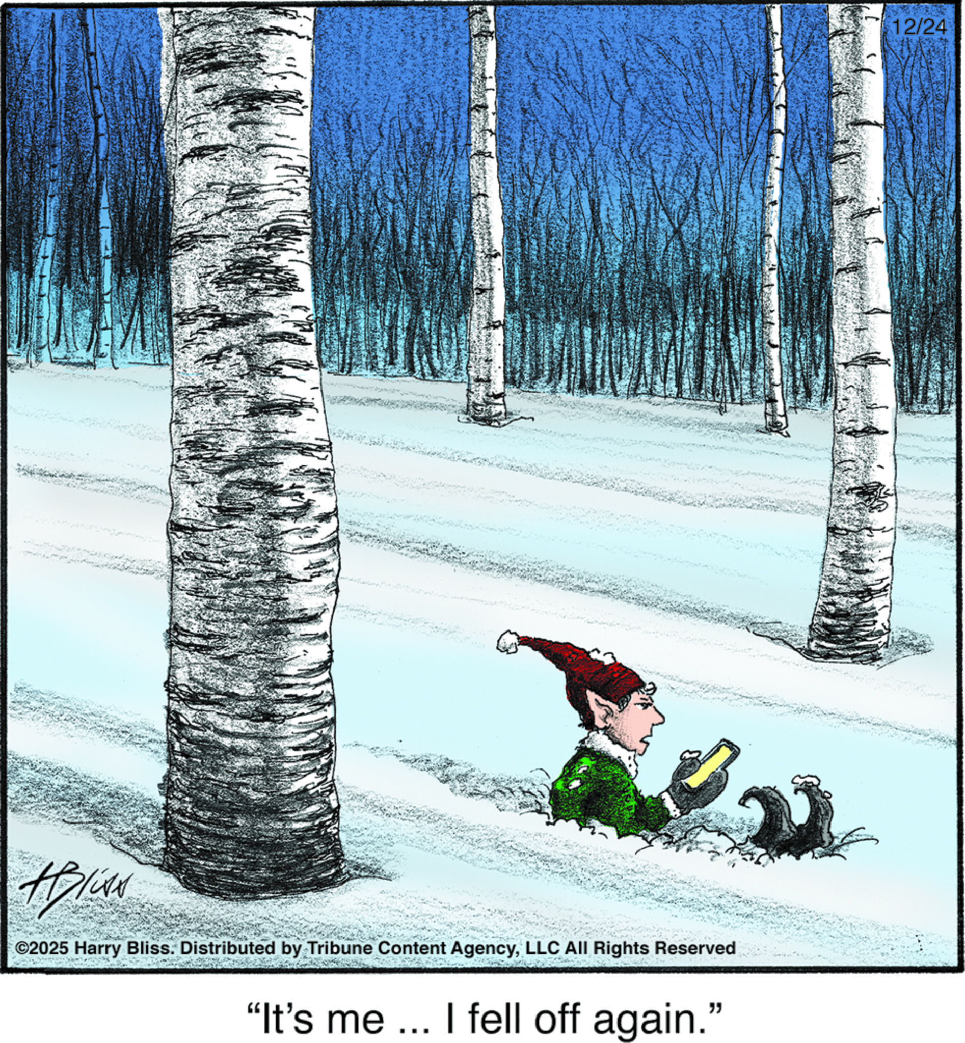 Bliss Comic Strip 2025-12-24 | Comics Kingdom