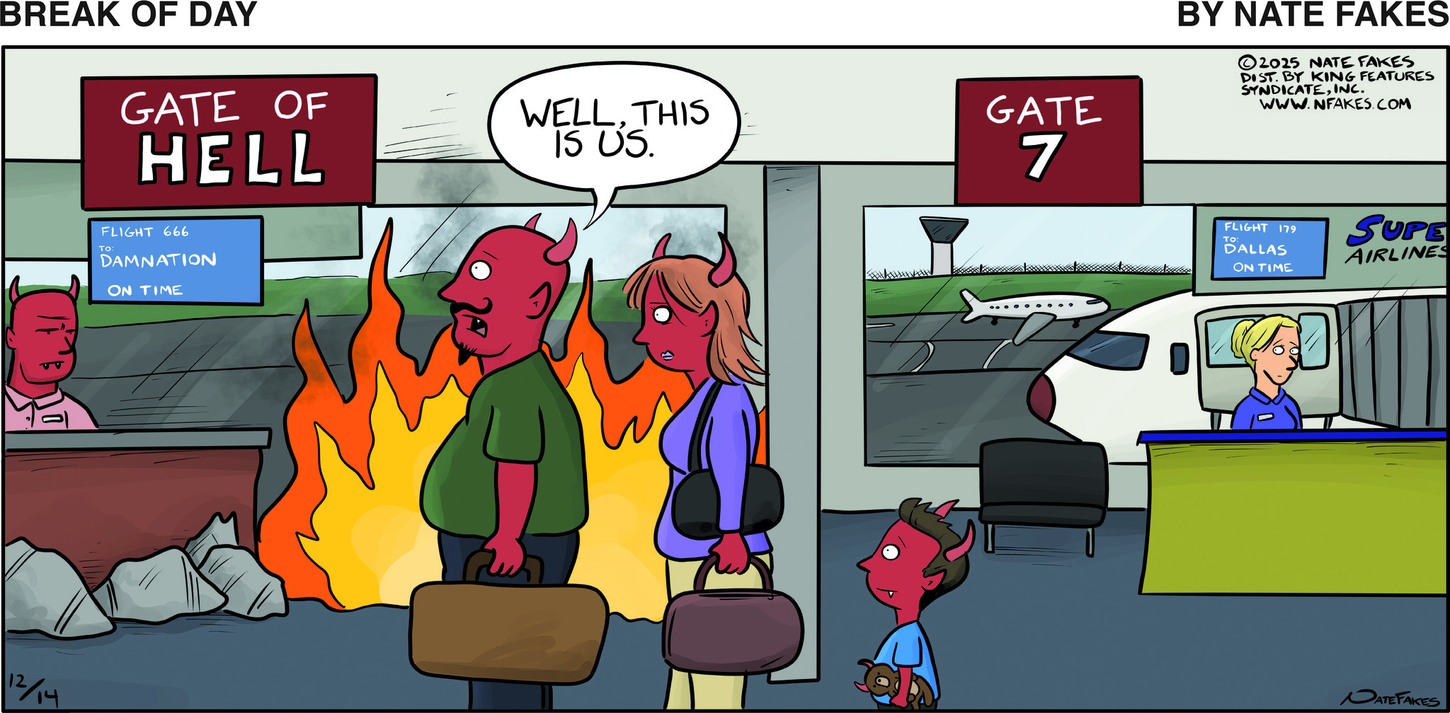 Break of Day Comic Strip 2025-12-14 | Comics Kingdom