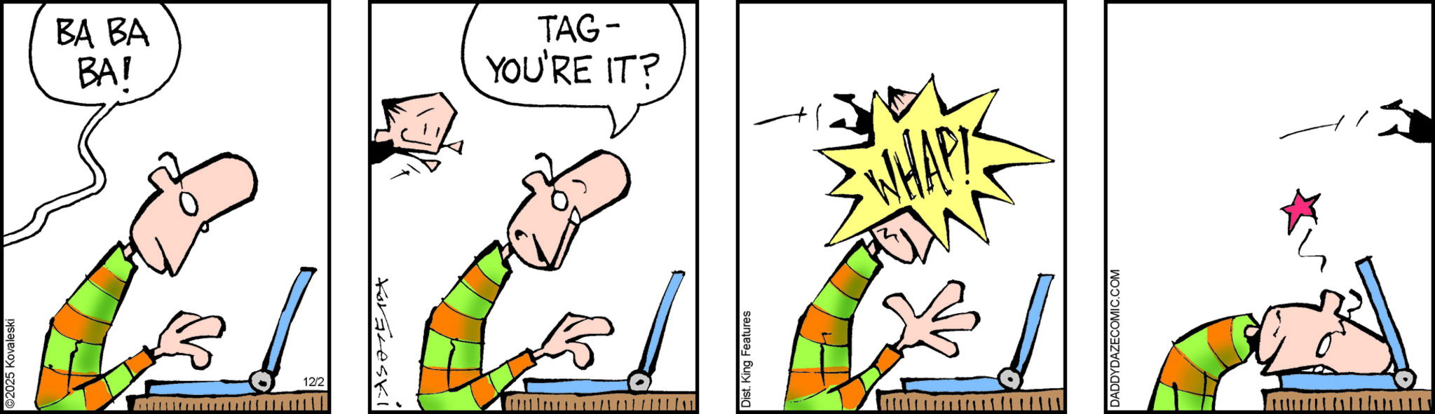 Daddy Daze Comic Strip 2025-12-02 | Comics Kingdom