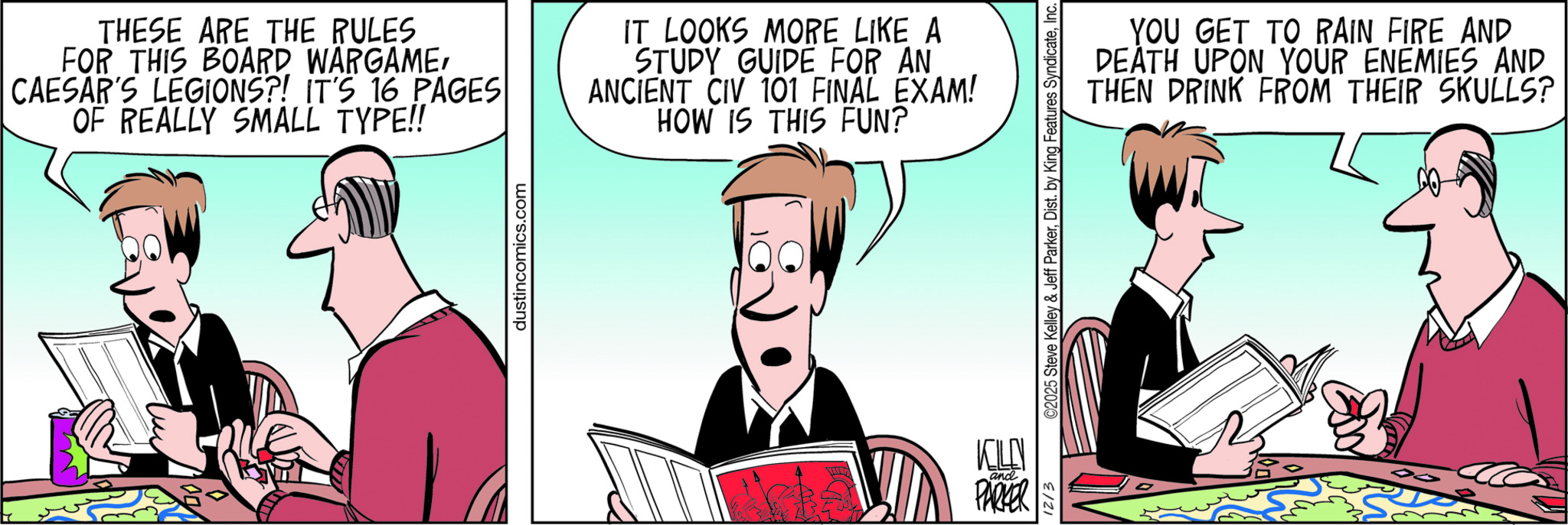 Dustin Comic Strip 2025-12-03 | Comics Kingdom