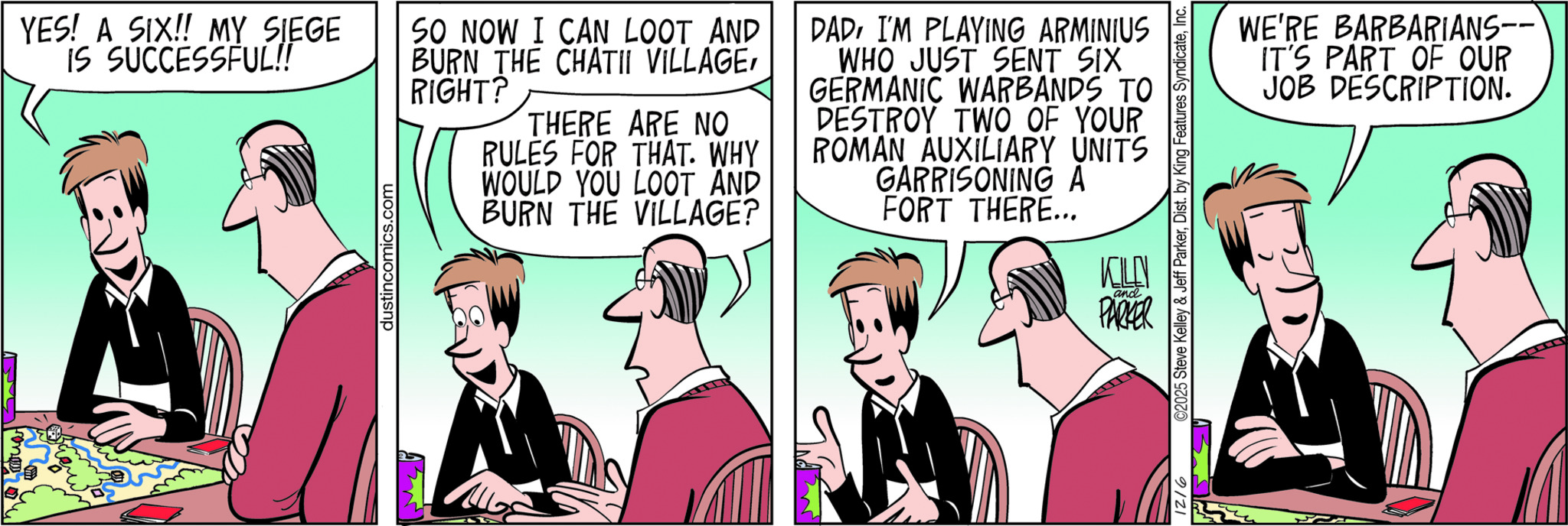 Dustin Comic Strip 2025-12-06 | Comics Kingdom