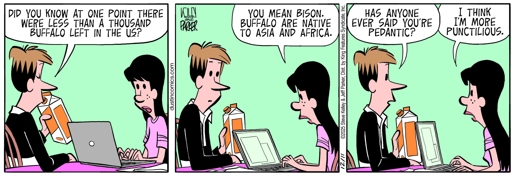 Dustin Comic Strip 2025-12-11 | Comics Kingdom