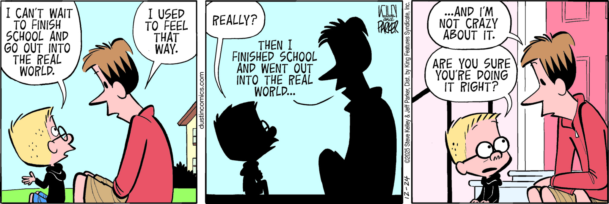 Dustin Comic Strip 2025-12-24 | Comics Kingdom
