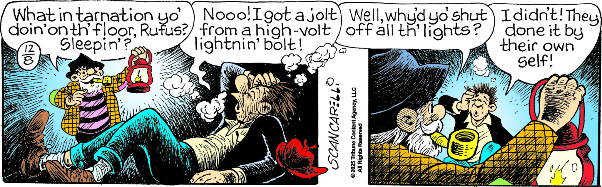 Gasoline Alley Comic Strip 2025-12-08 | Comics Kingdom