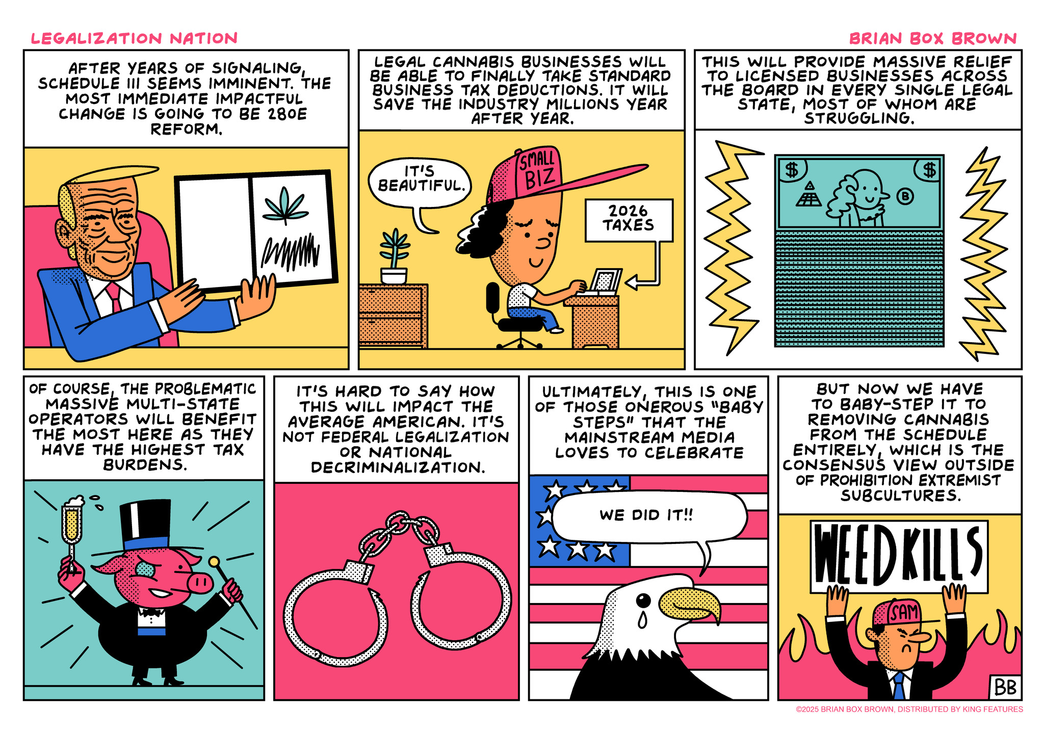Legalization Nation Comic Strip 2025-12-17 | Comics Kingdom