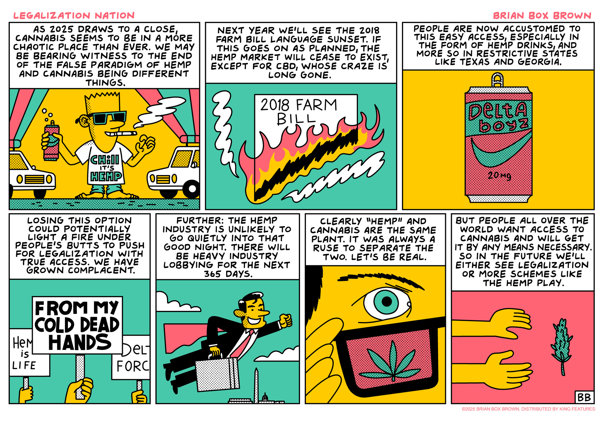 Legalization Nation Comic Strip 2025-12-31 | Comics Kingdom