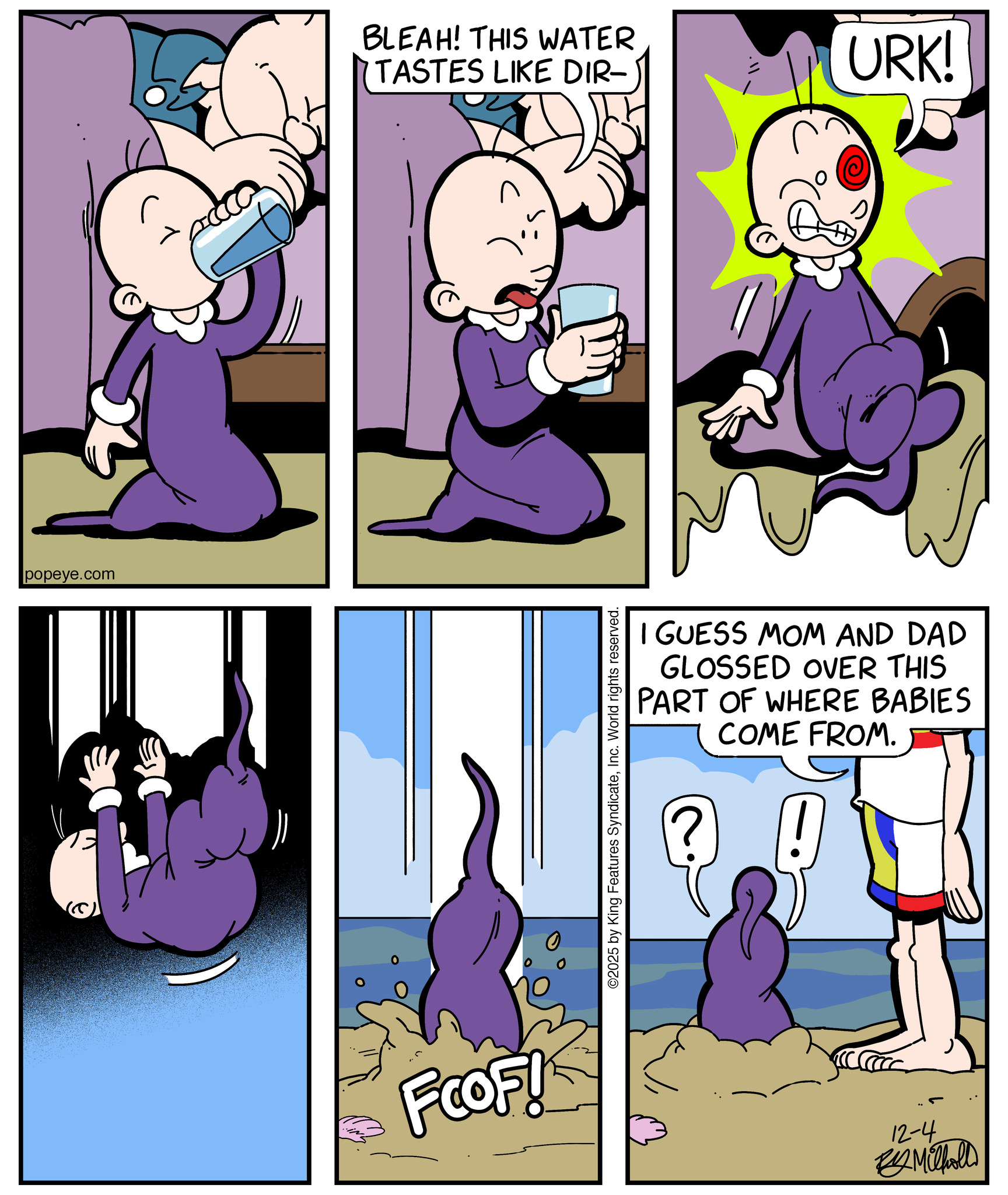 Olive & Popeye Comic Strip 2025-12-04 | Comics Kingdom