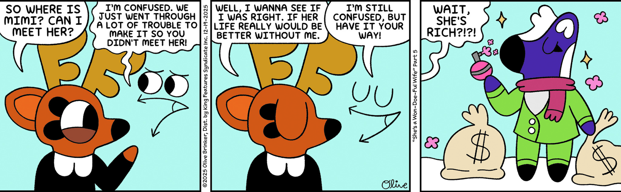Rae The Doe Comic Strip 2025-12-19 | Comics Kingdom