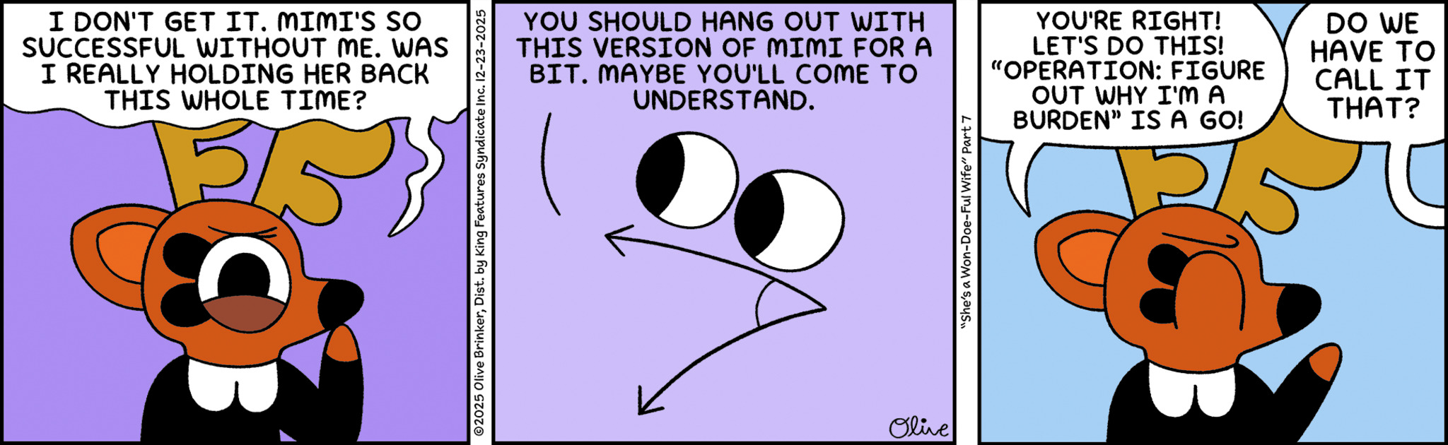 Rae The Doe Comic Strip 2025-12-23 | Comics Kingdom