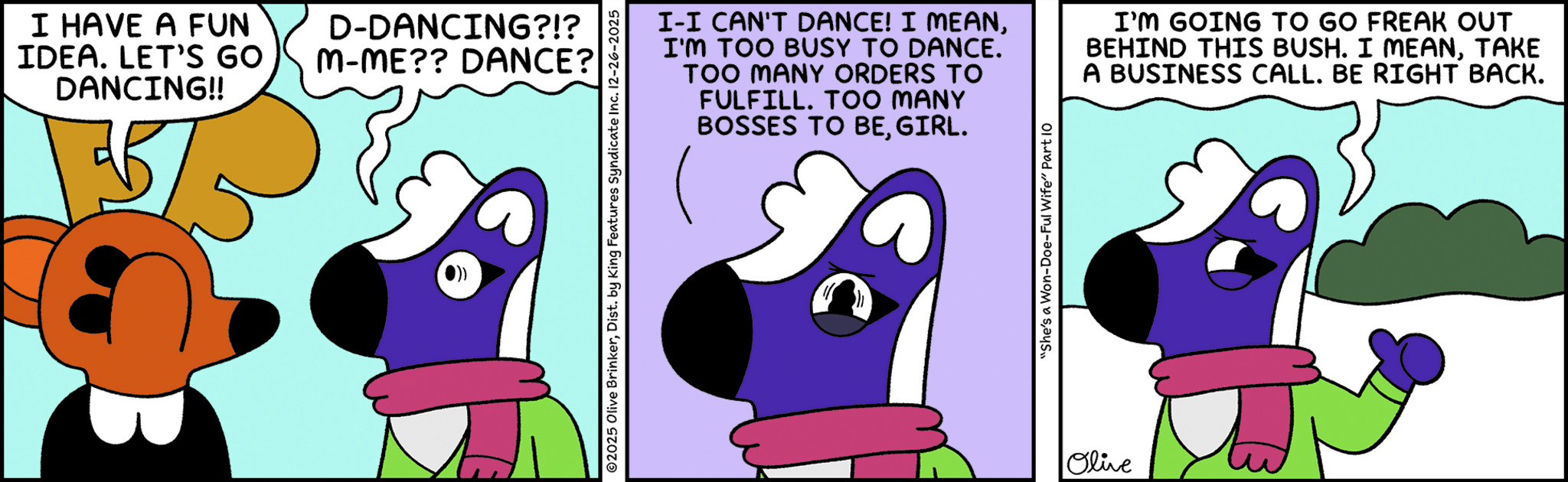 Rae The Doe Comic Strip 2025-12-26 | Comics Kingdom