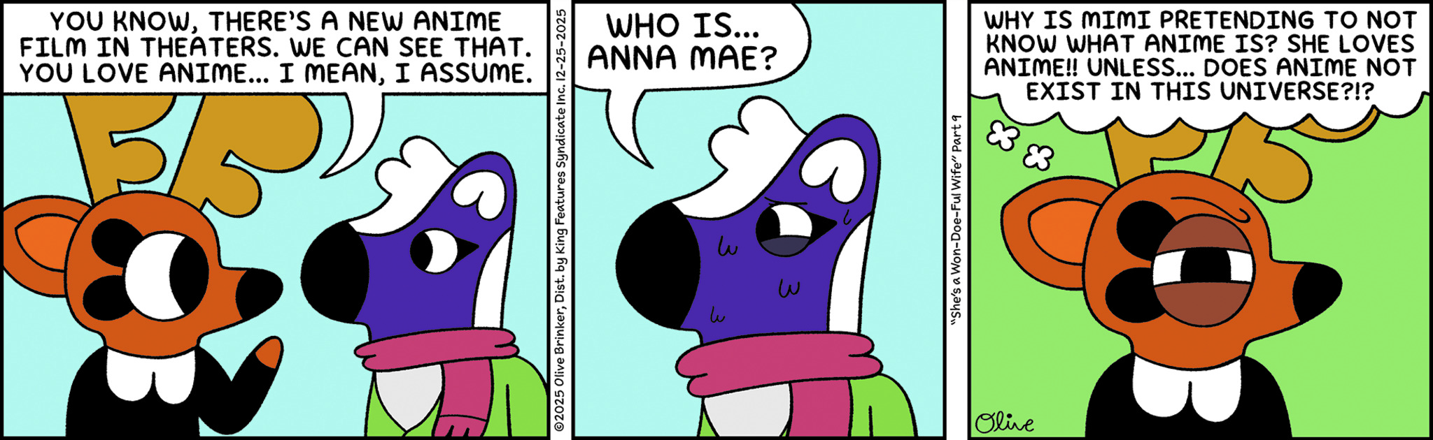 Rae The Doe Comic Strip 2025-12-25 | Comics Kingdom