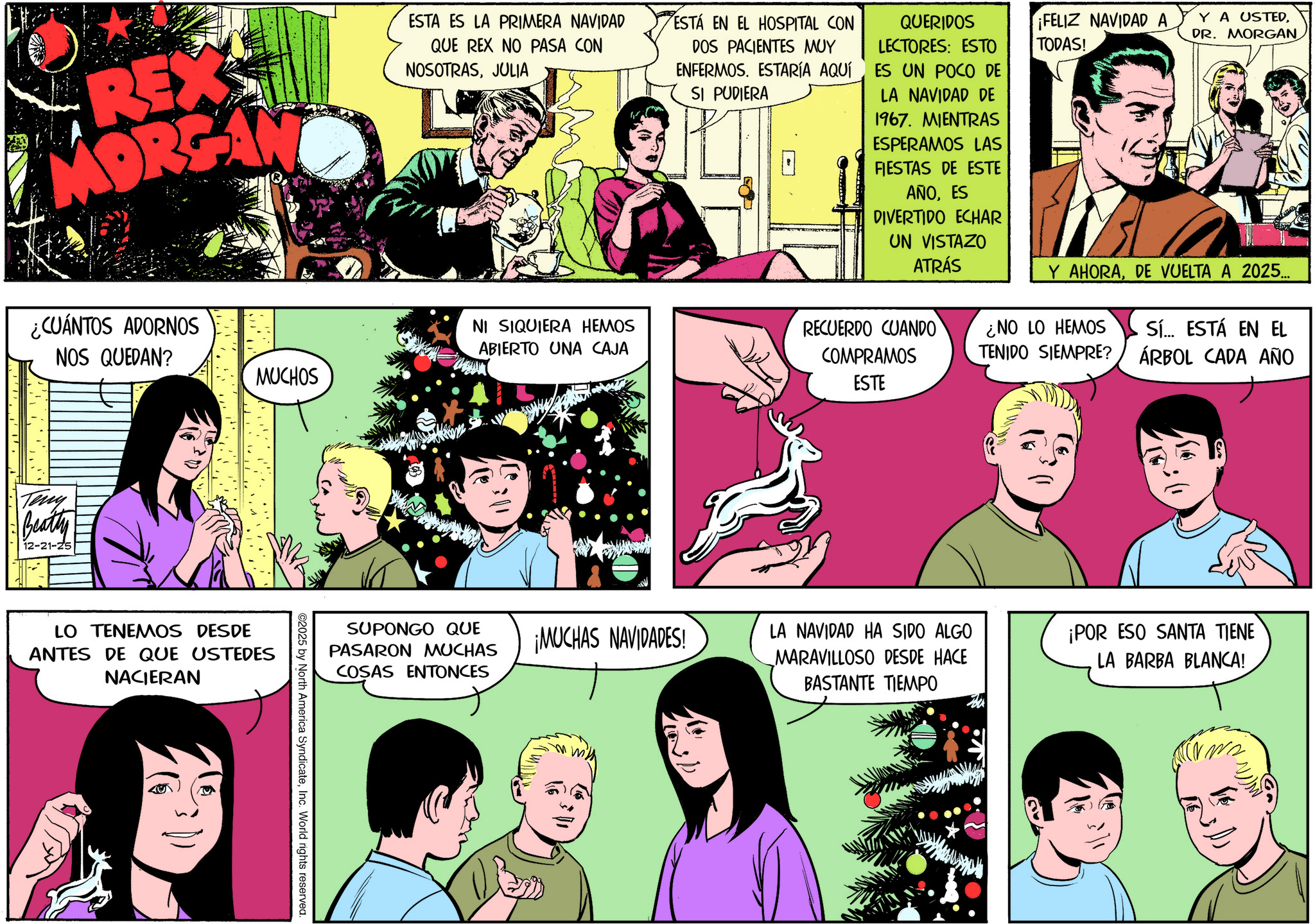 Rex Morgan M.D. Comic Strip 2025-12-21 | Comics Kingdom
