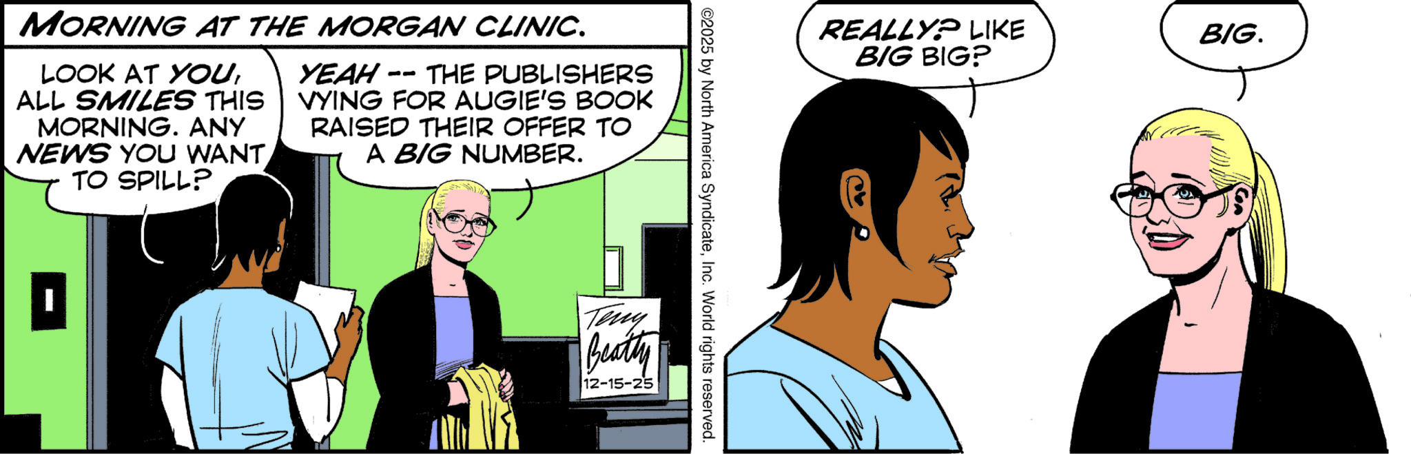 Rex Morgan M.D. Comic Strip 2025-12-15 | Comics Kingdom