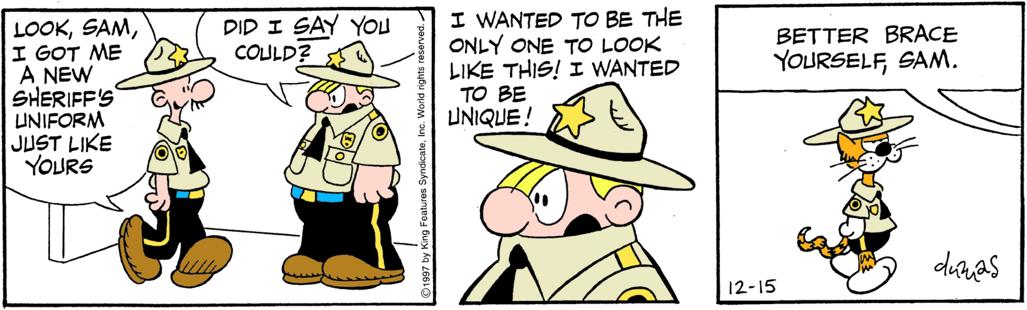 Sam And Silo Comic Strip 2025-12-15 | Comics Kingdom
