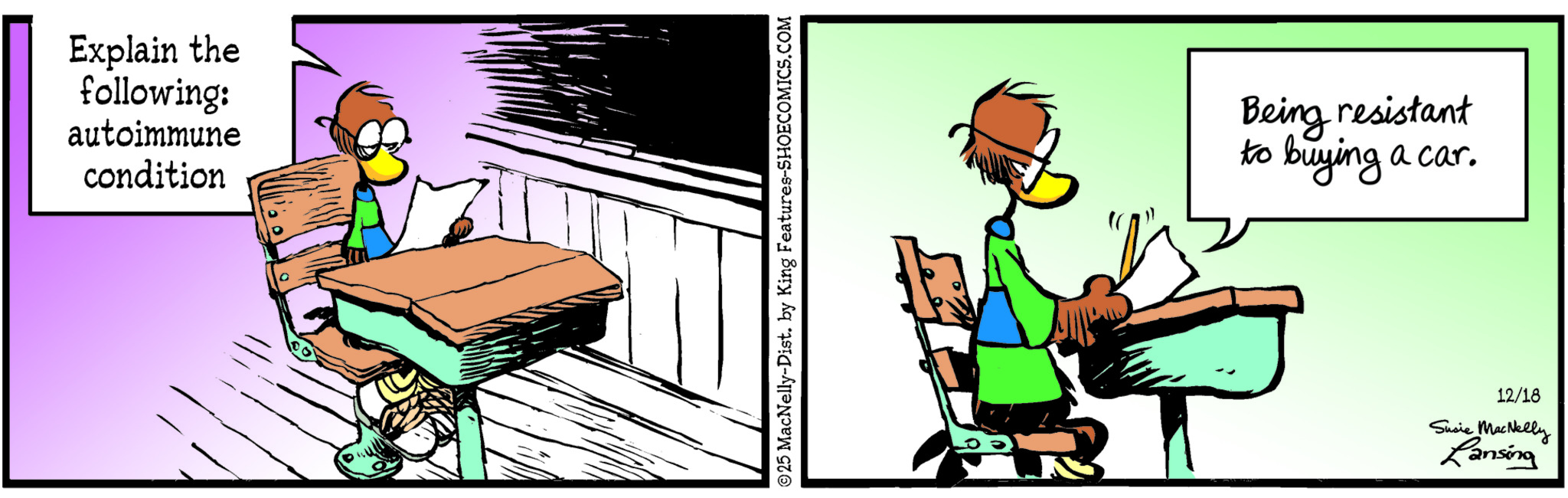 Shoe Comic Strip 2025-12-18 | Comics Kingdom