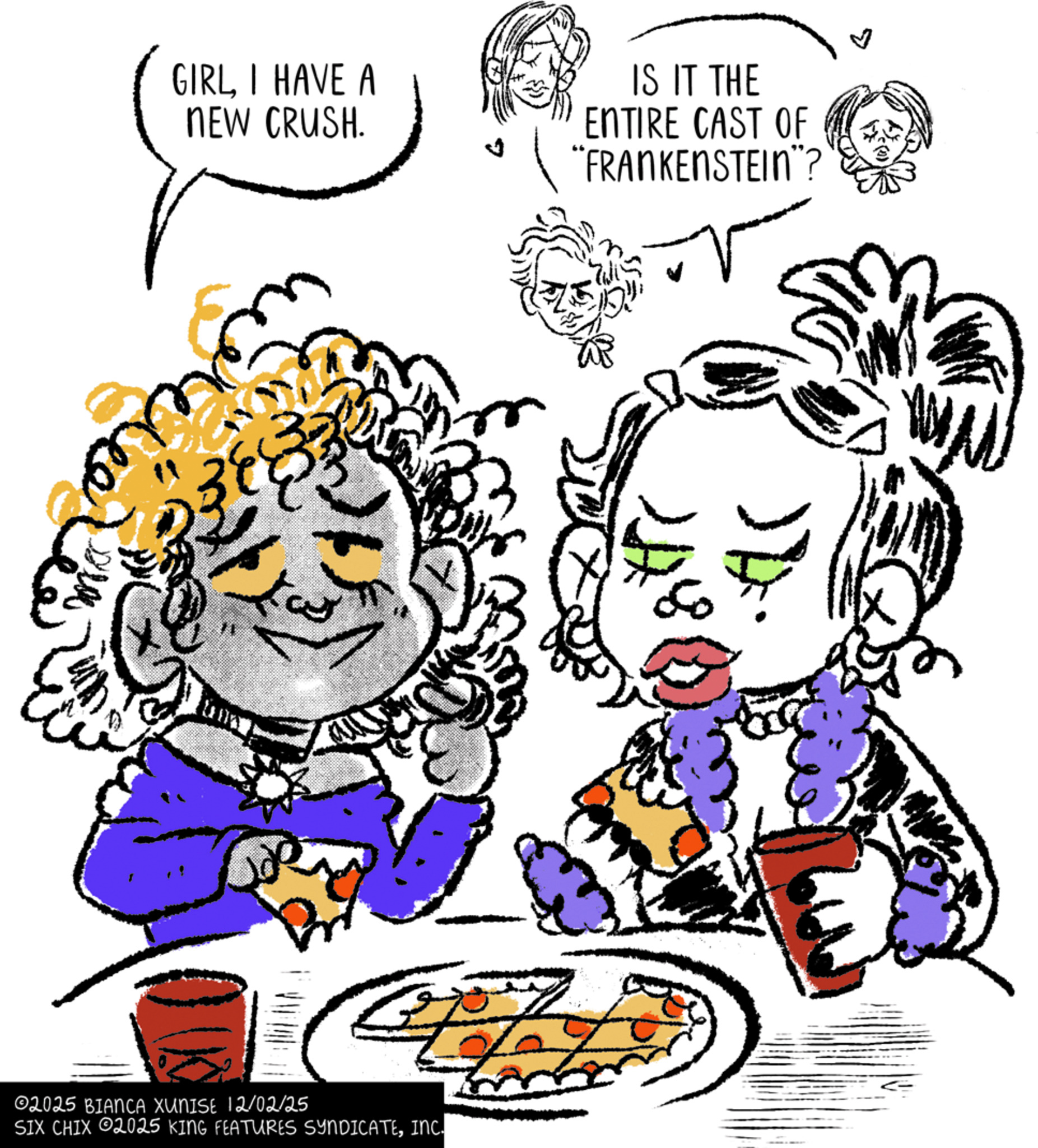 Six Chix Comic Strip 2025-12-02 | Comics Kingdom