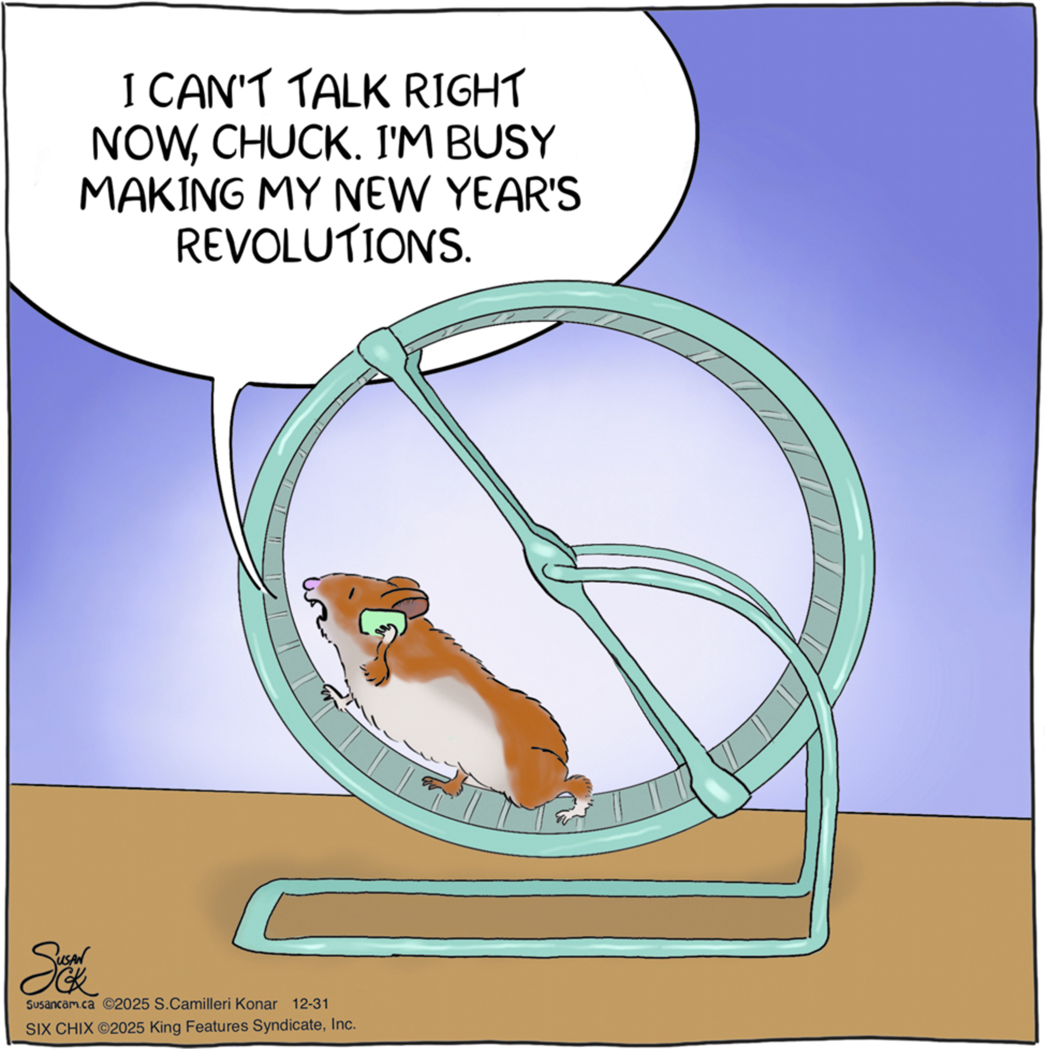 Six Chix Comic Strip 2025-12-31 | Comics Kingdom