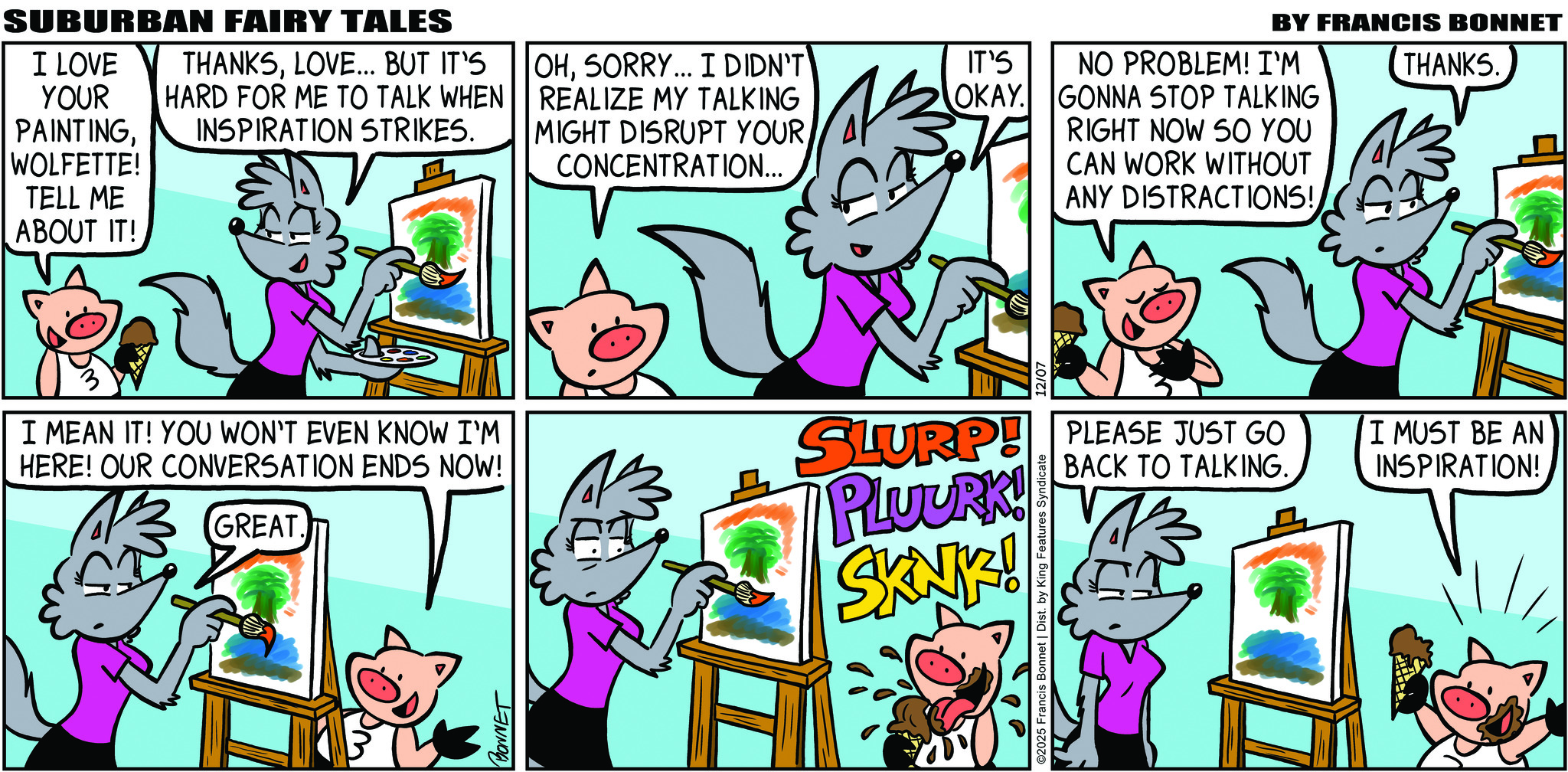 Suburban Fairy Tales Comic Strip 2025-12-07 | Comics Kingdom