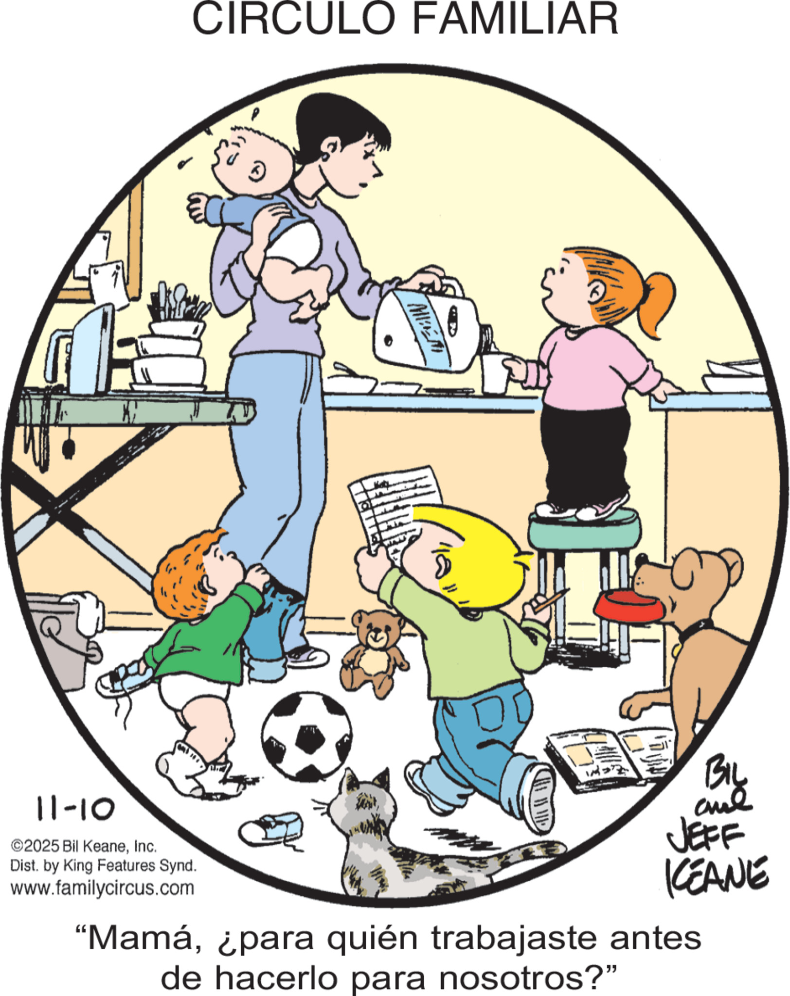 The Family Circus Comic Strip 2025-12-01 | Comics Kingdom