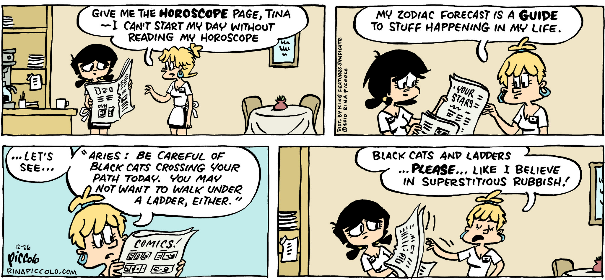 Tina’s Groove Comic Strip 2025-12-28 | Comics Kingdom