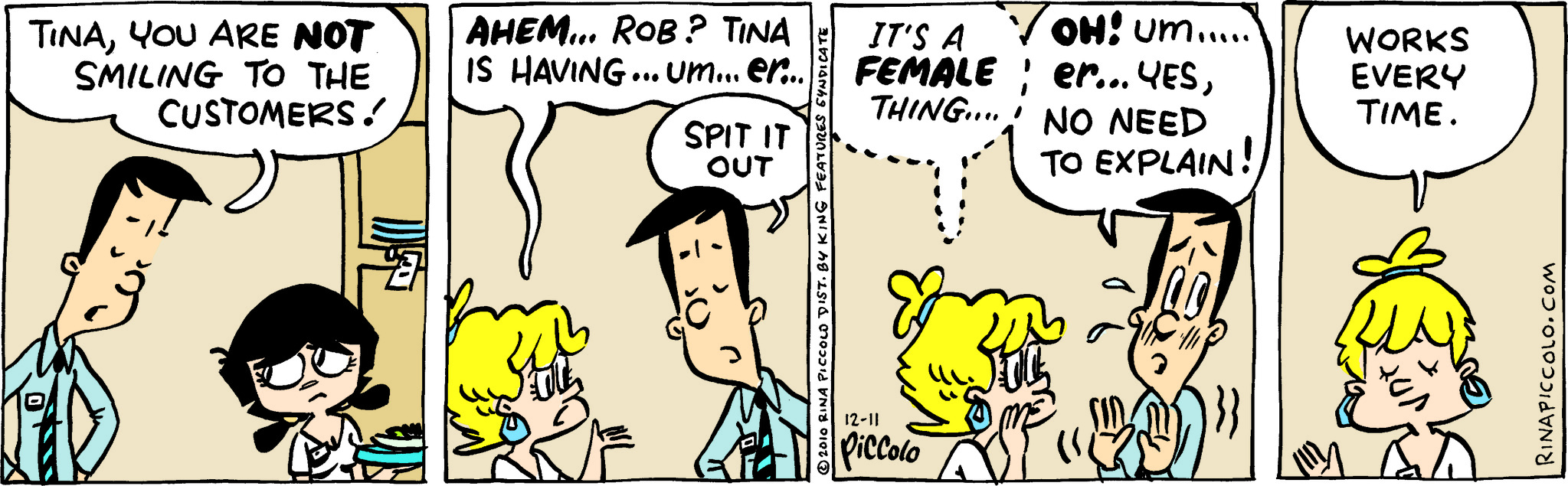 Tina’s Groove Comic Strip 2025-12-13 | Comics Kingdom