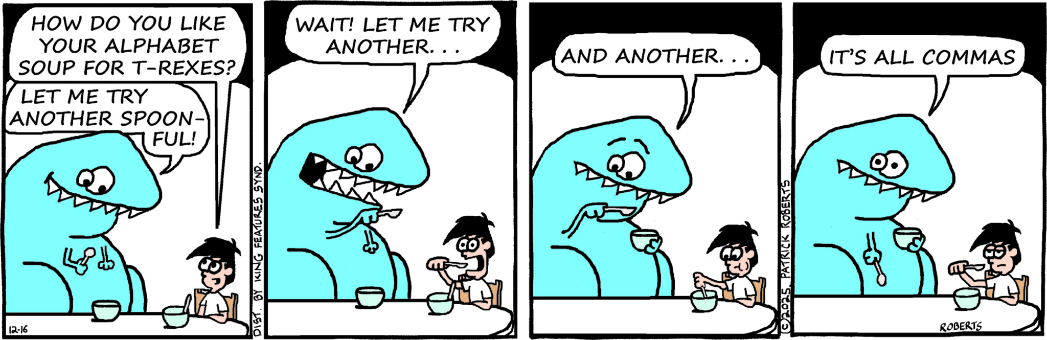 Todd The Dinosaur Comic Strip 2025-12-16 | Comics Kingdom