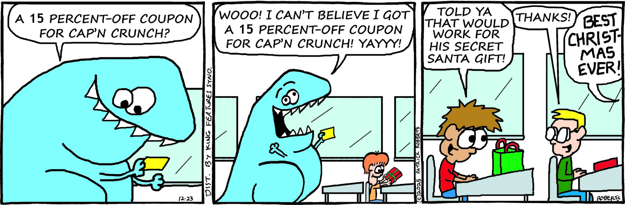 Todd The Dinosaur Comic Strip 2025-12-23 | Comics Kingdom