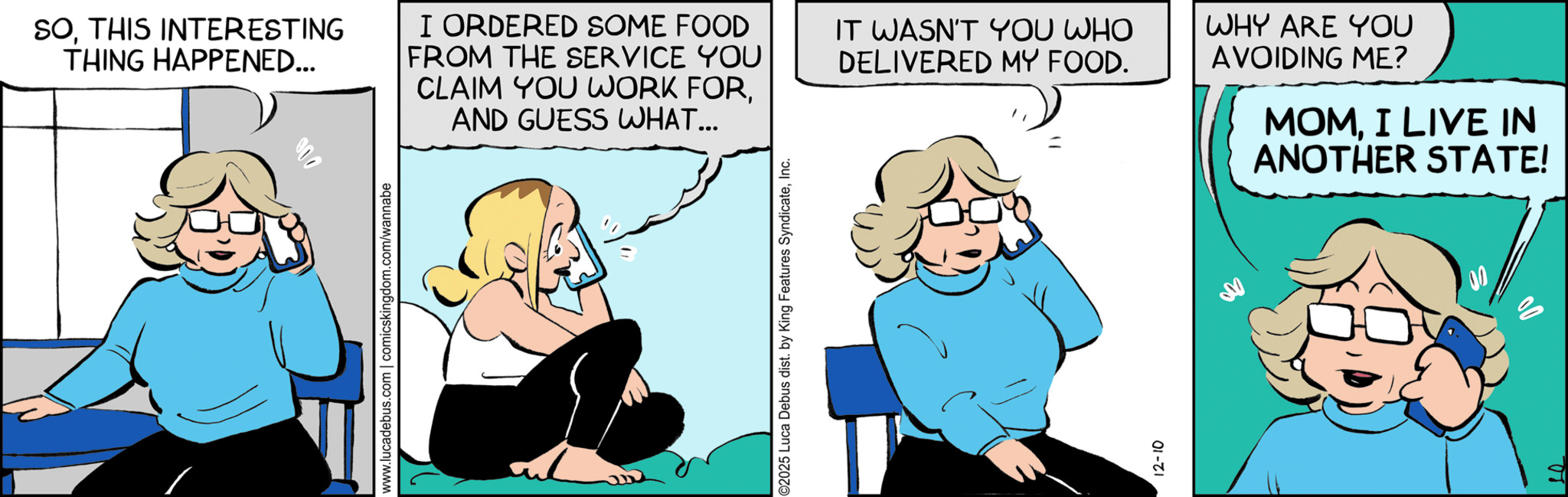 Wannabe Comic Strip 2025-12-10 | Comics Kingdom