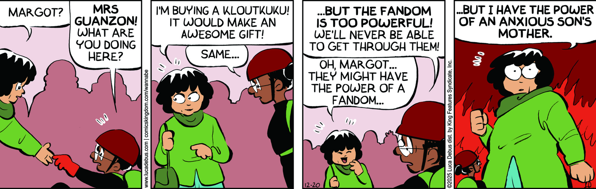 Wannabe Comic Strip 2025-12-20 | Comics Kingdom