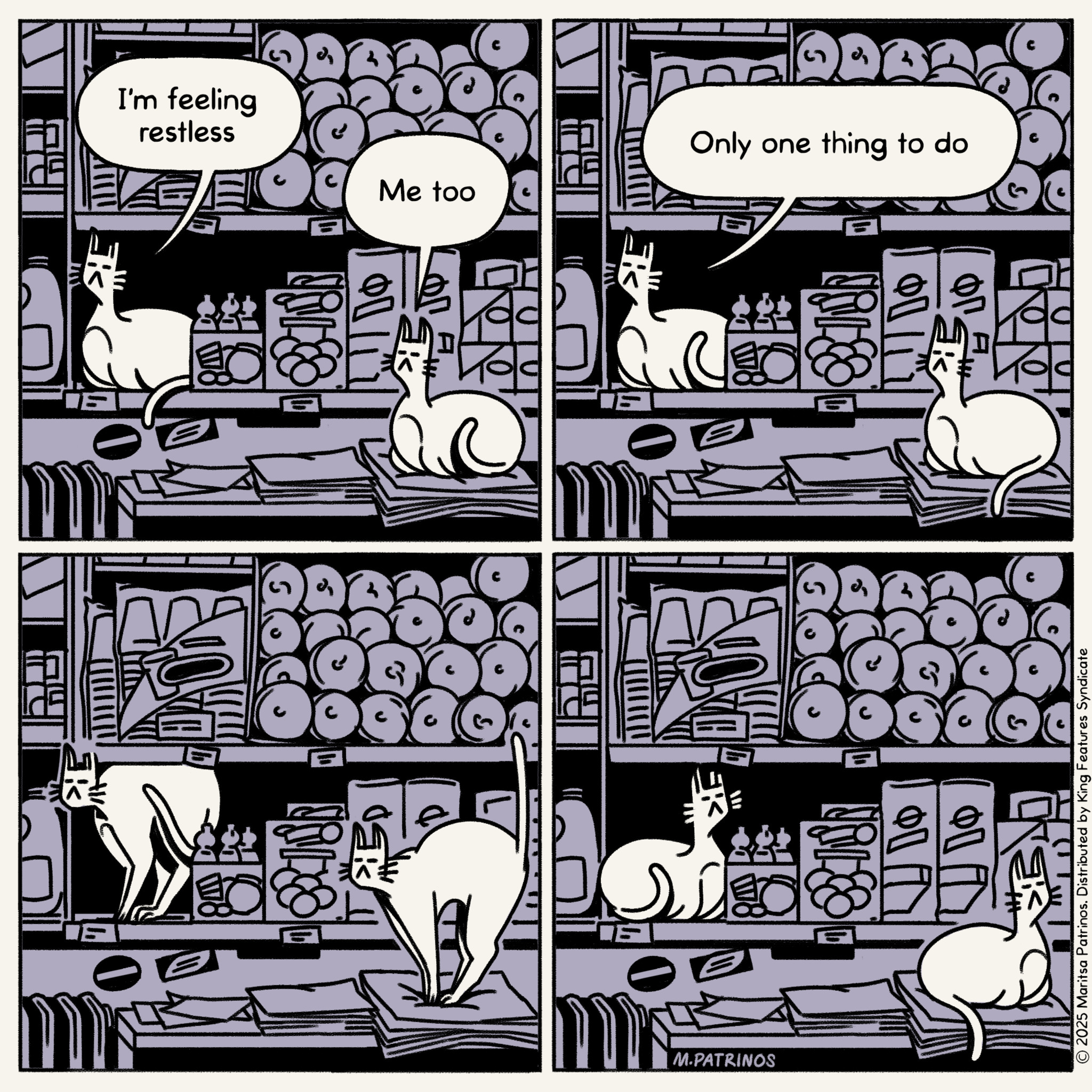 Working Cats Comic Strip 2025-12-31 | Comics Kingdom