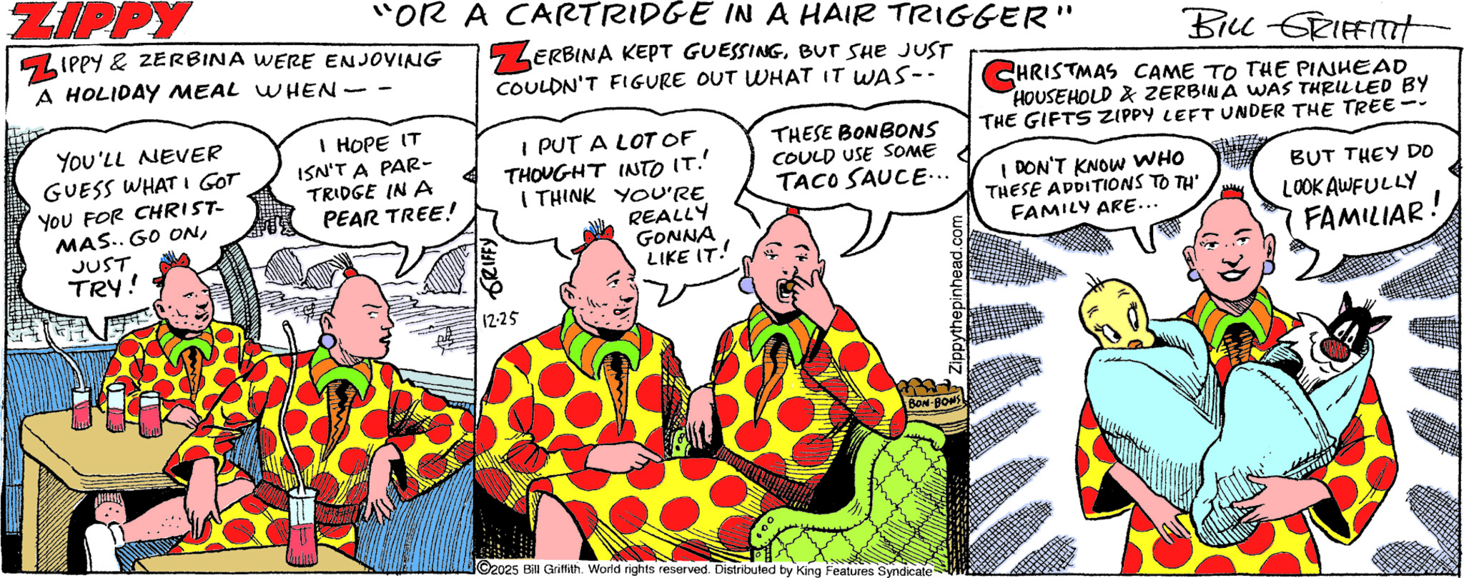 Zippy The Pinhead Comic Strip 2025-12-25 | Comics Kingdom