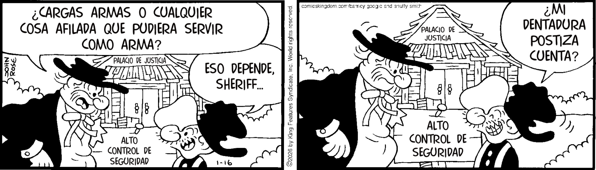 Barney Google And Snuffy Smith Comic Strip 2026-01-30 | Comics Kingdom