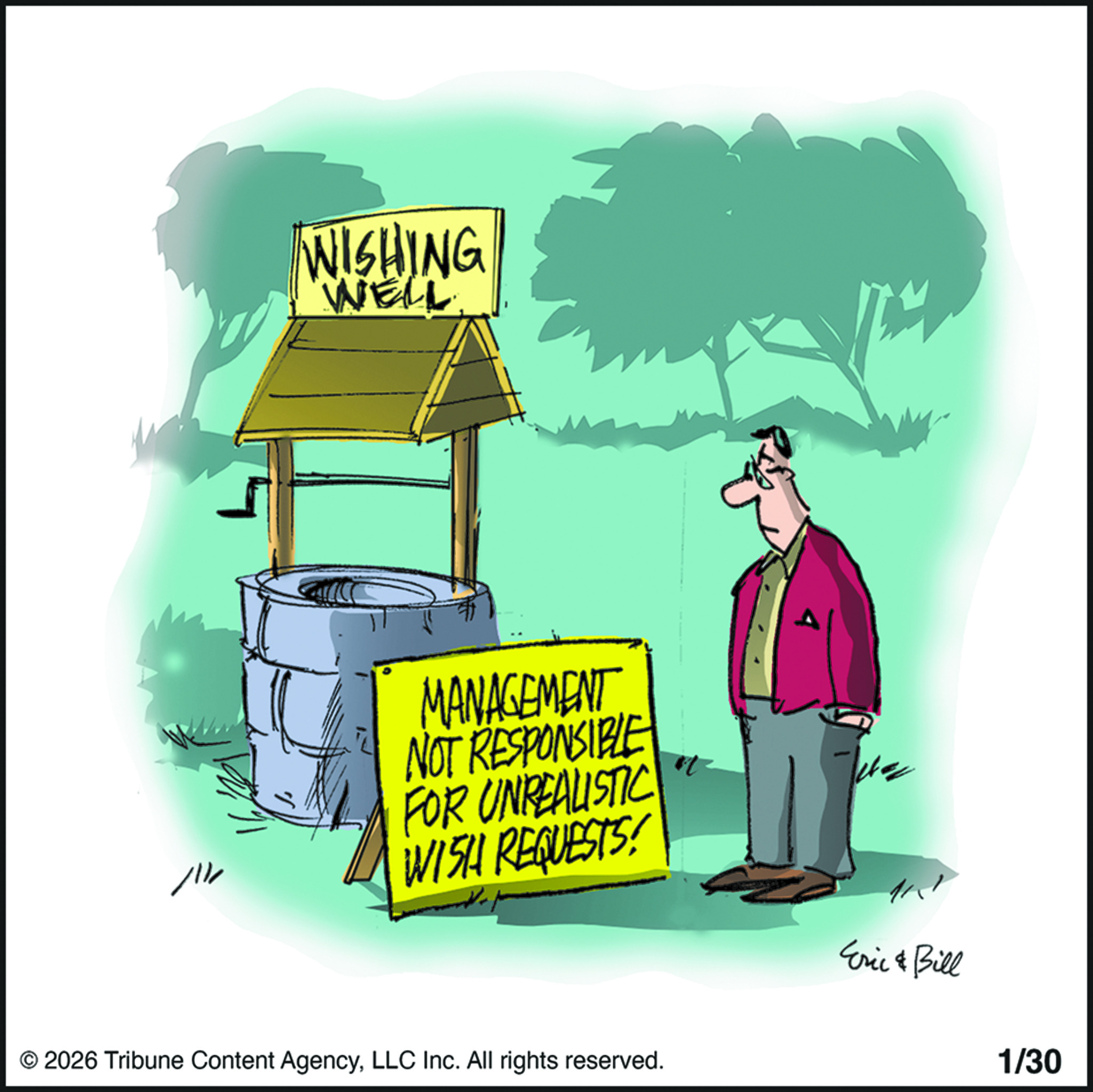 Bottom Liners Comic Strip 2026-01-30 | Comics Kingdom