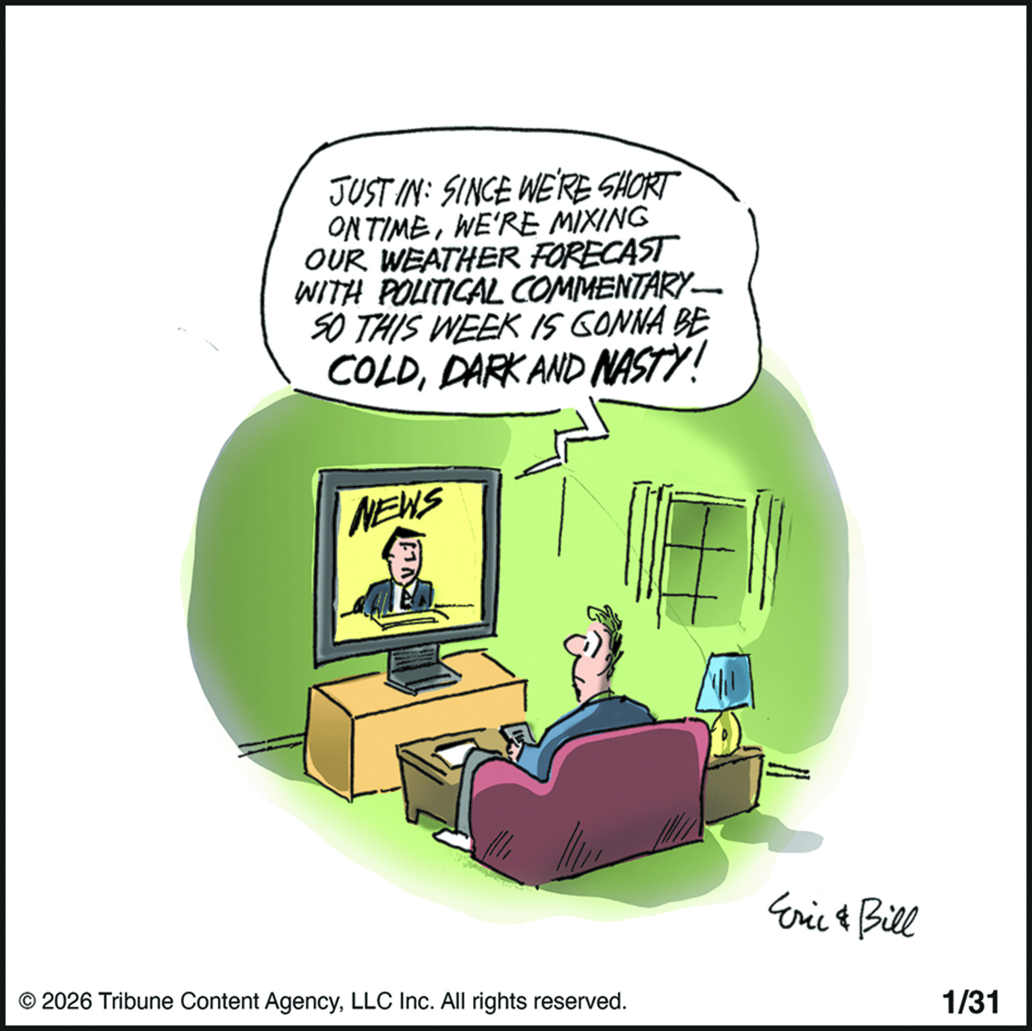 Bottom Liners Comic Strip 2026-01-31 | Comics Kingdom