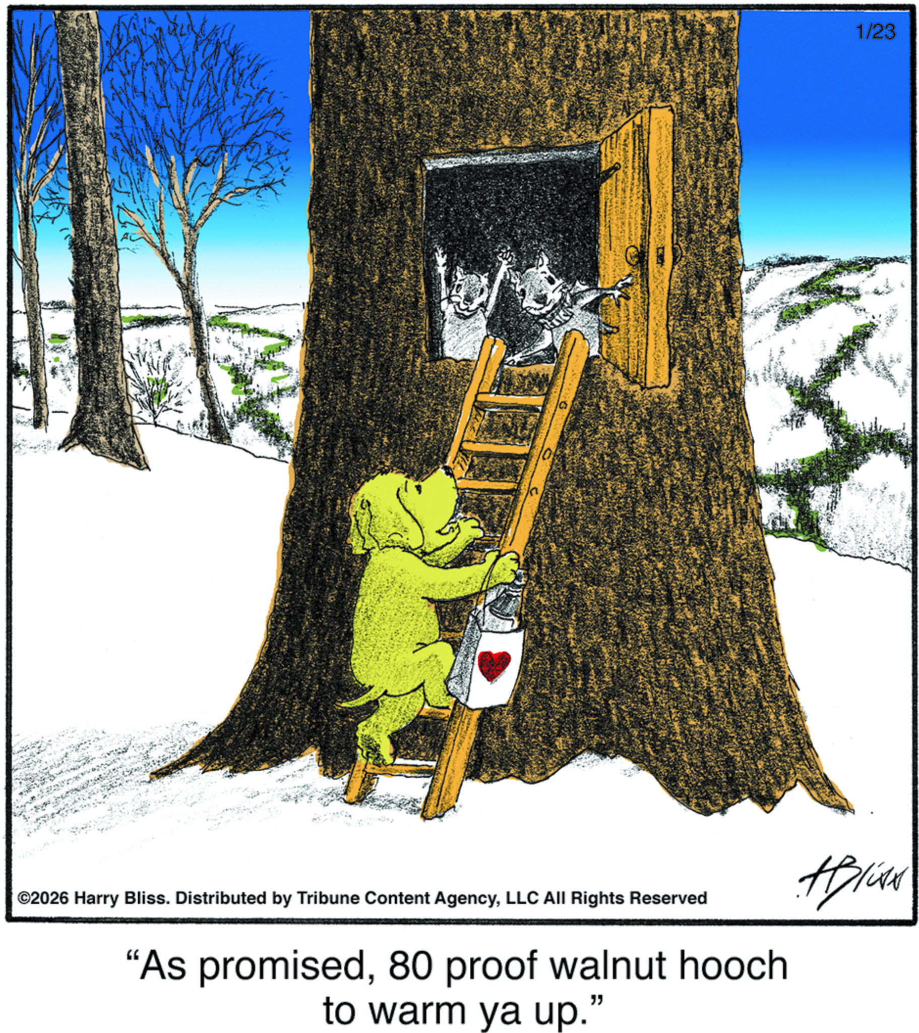 Bliss Comic Strip 2026-01-23 | Comics Kingdom