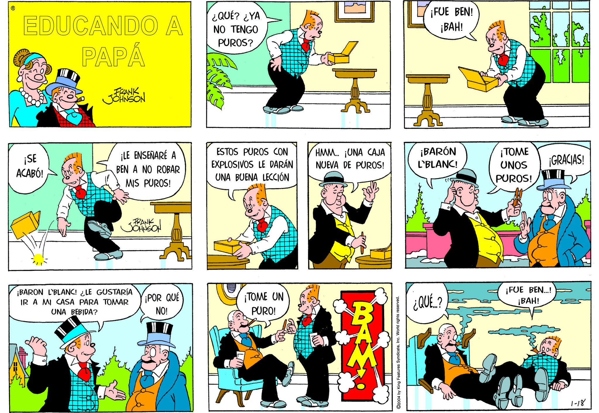 Bringing Up Father Comic Strip 2026-01-18 | Comics Kingdom