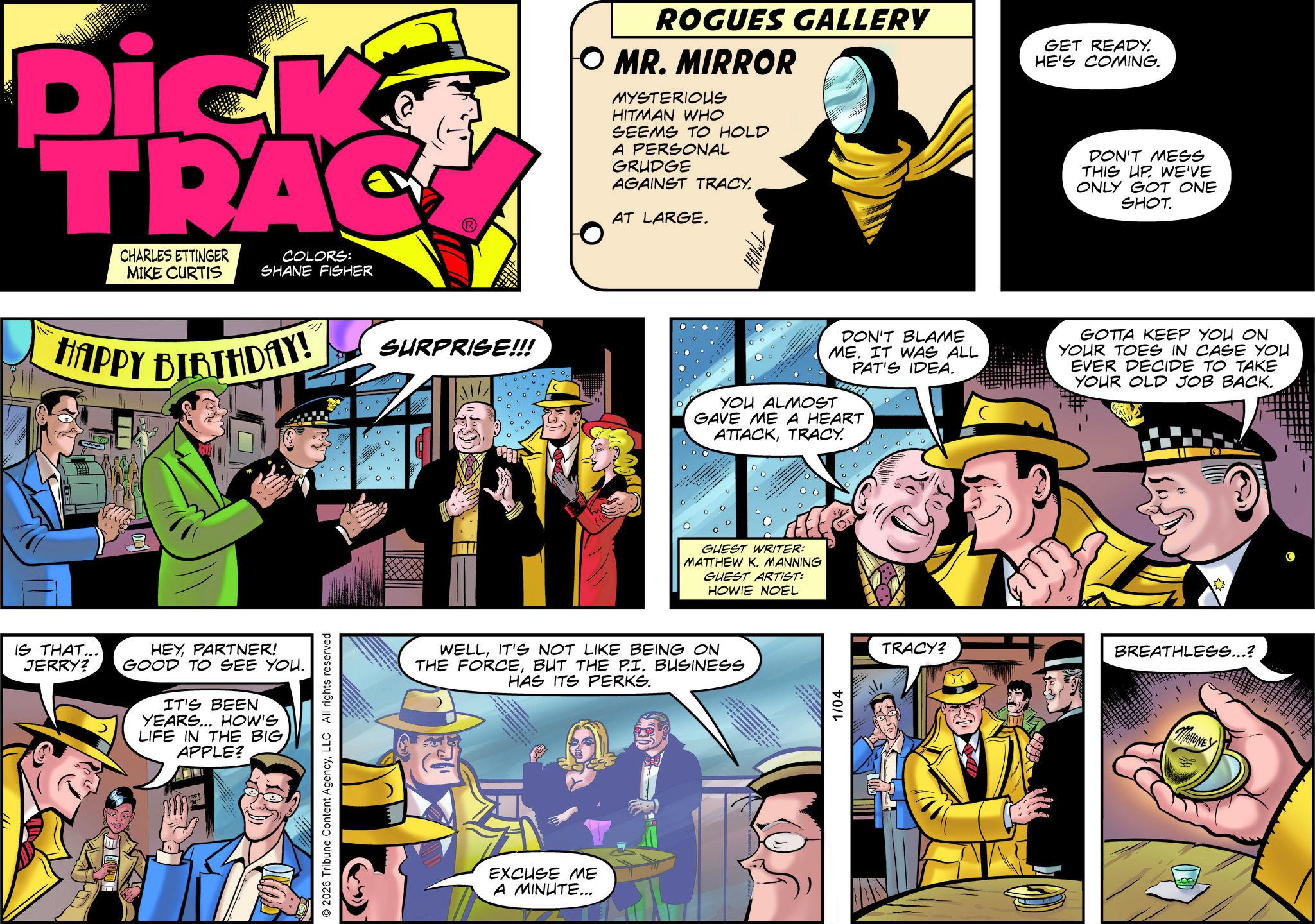 Dick Tracy Comic Strip 2026-01-04 | Comics Kingdom