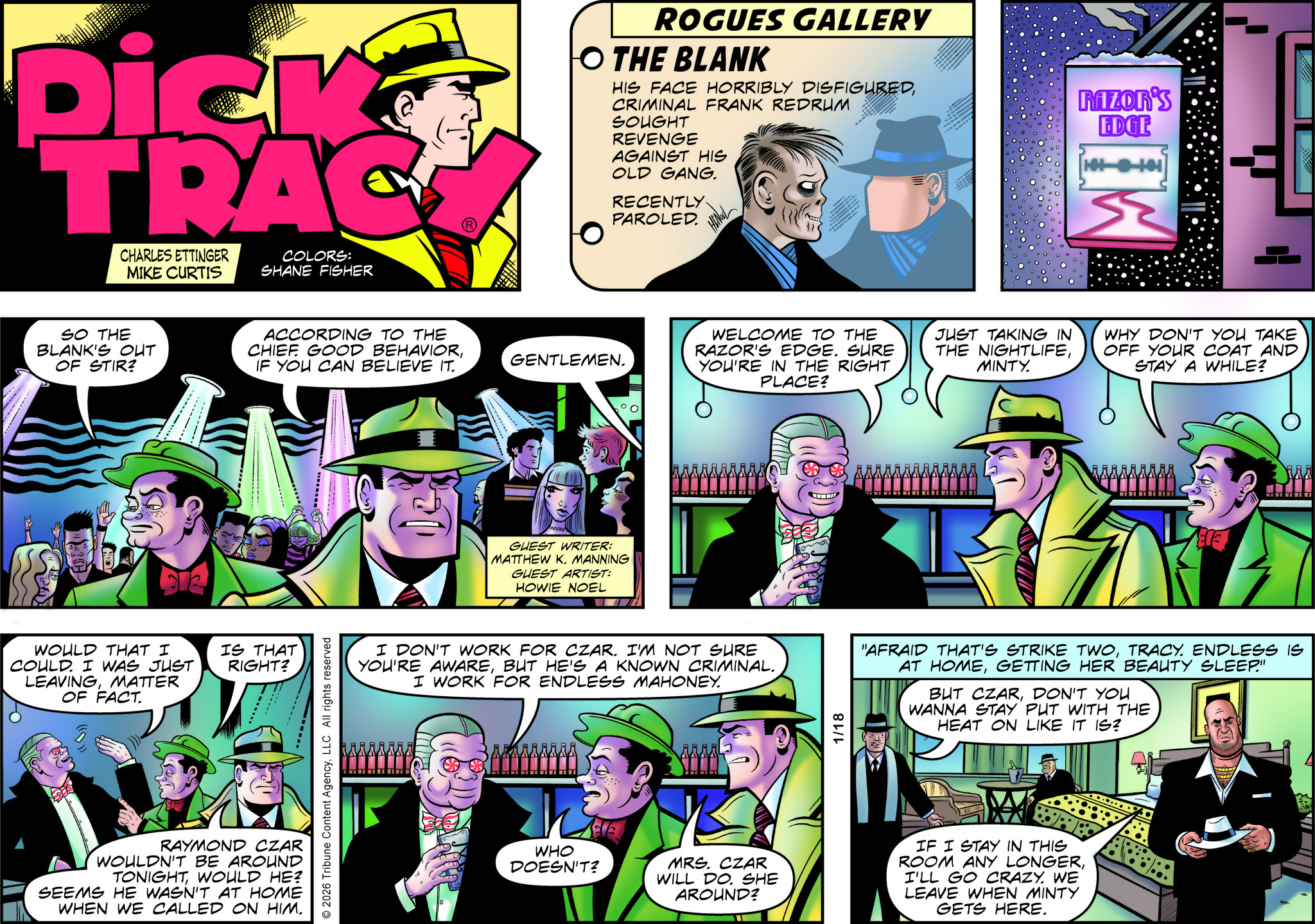 Dick Tracy Comic Strip 2026-01-18 | Comics Kingdom